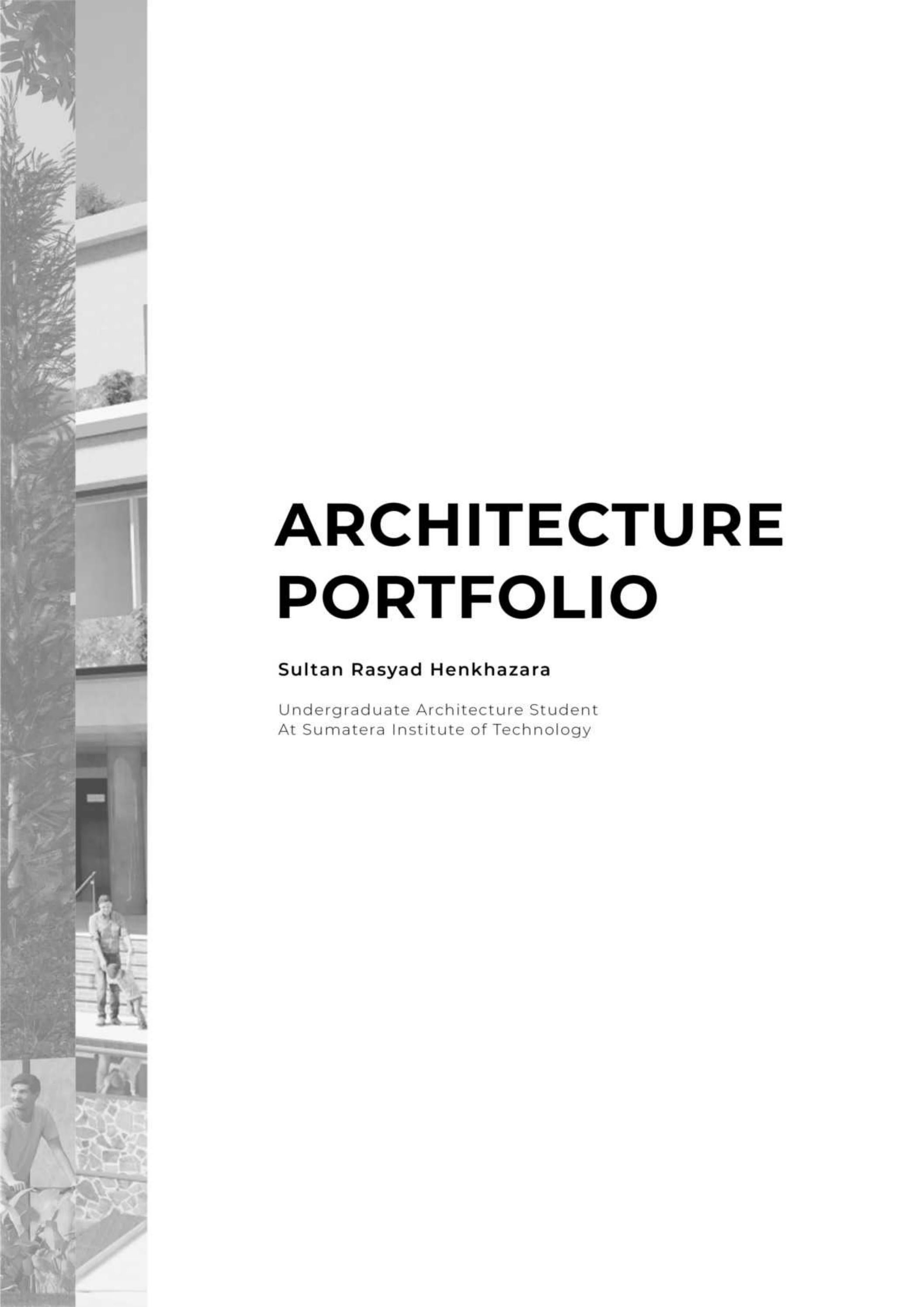 Portfolio Architecture Vol. 1 by Sultan Rasyad H - Issuu