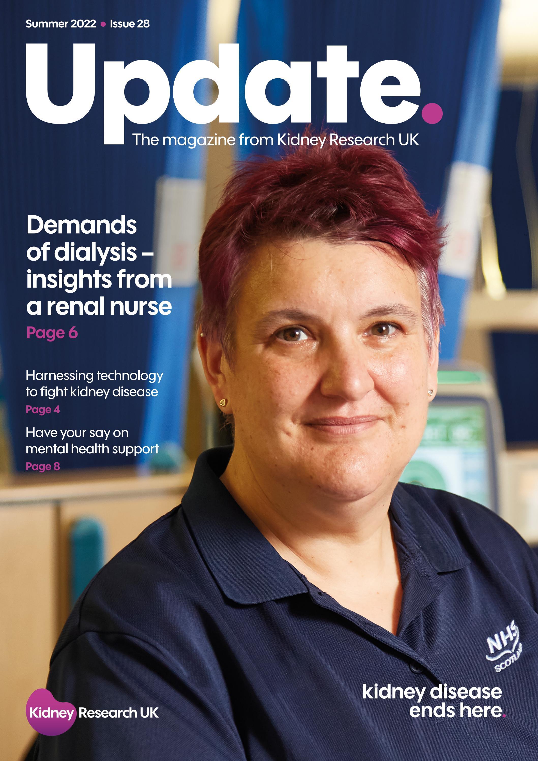 Update magazine - Summer 2022 by Kidney Research UK - Issuu