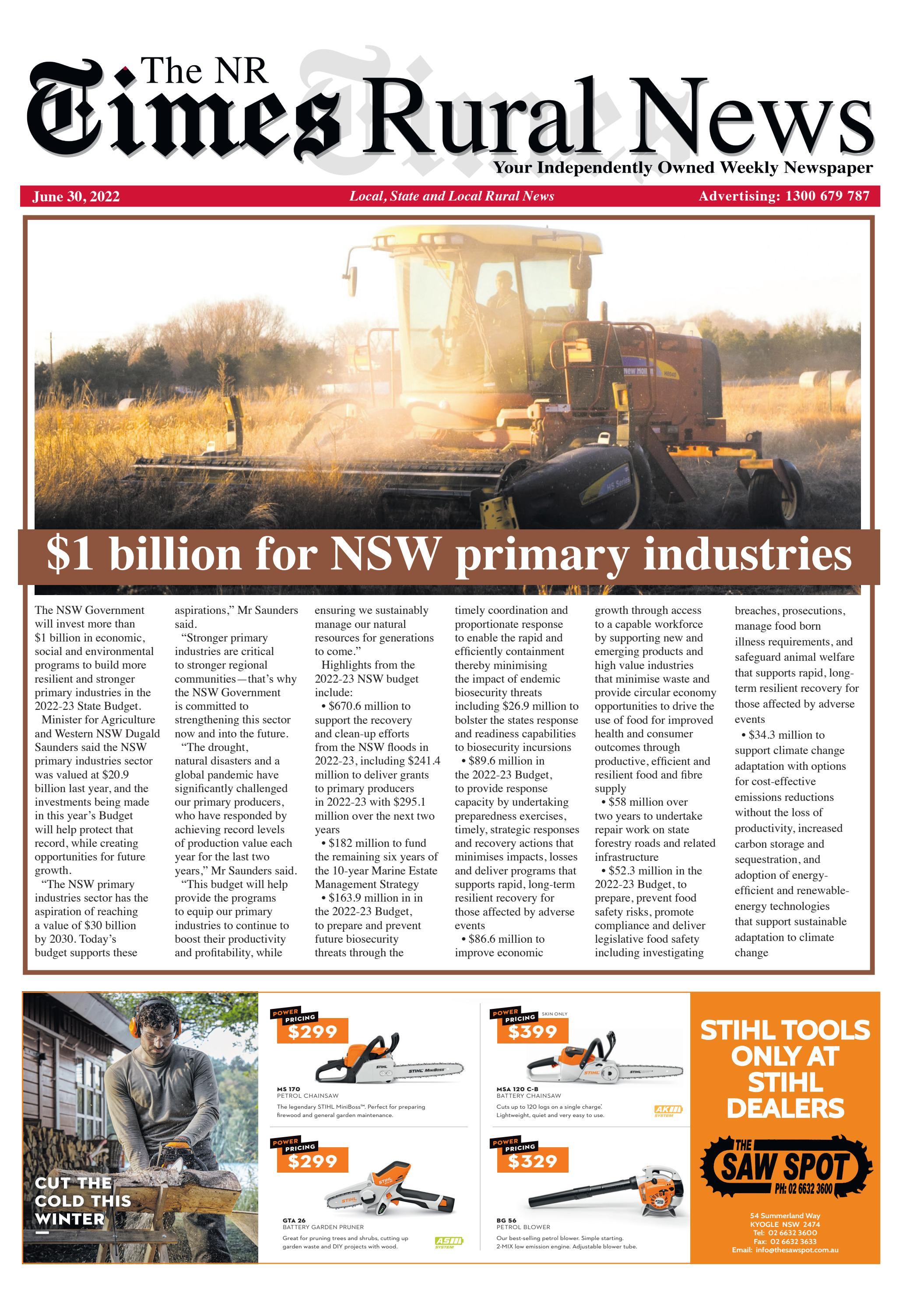 The Northern Rivers Times Rural News Edition 103 by The Northern Rivers ...