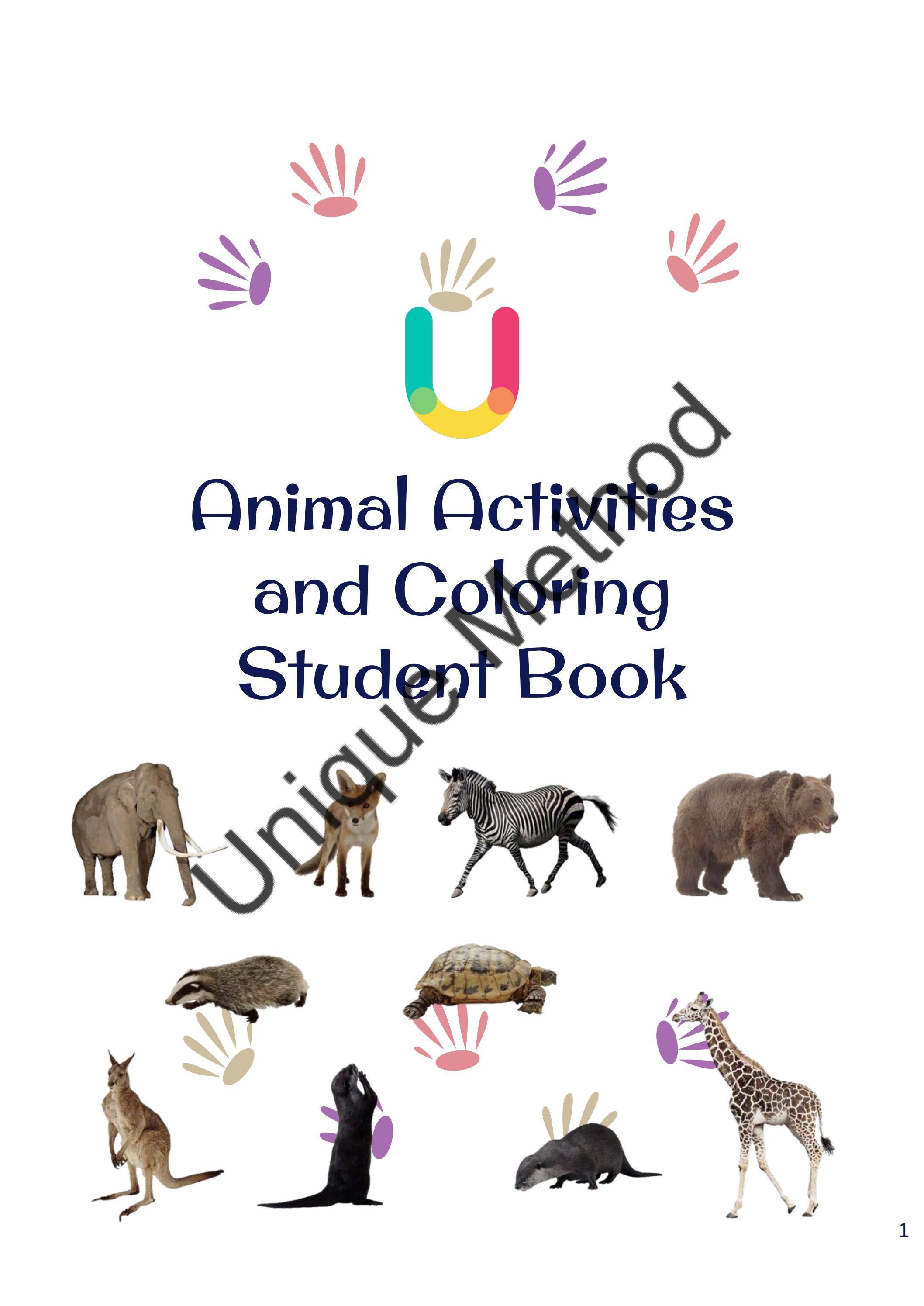 Animal Activities and Coloring Student Book by Яніна Хіжінська - Issuu