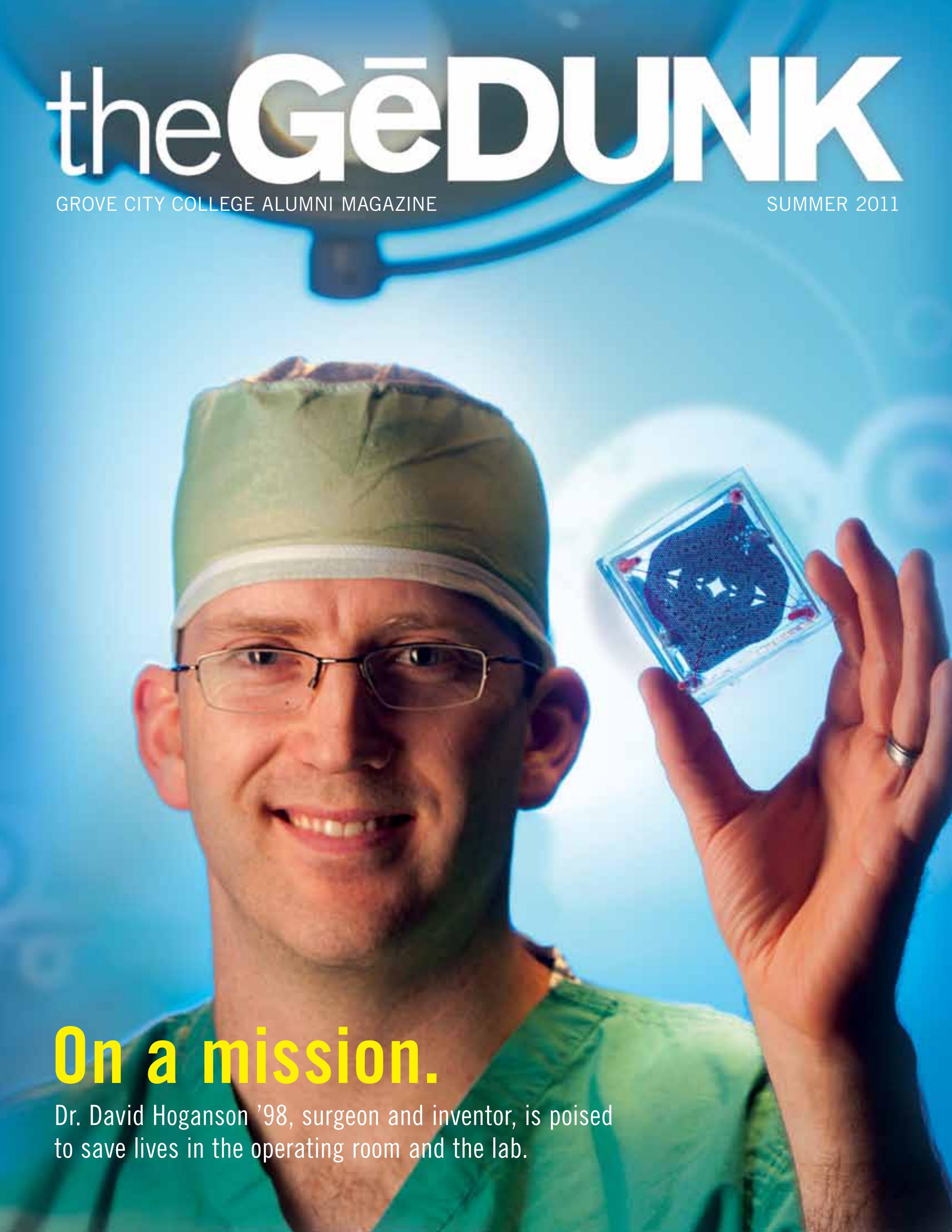 GeDUNK Summer 2011 by Grove City College - Issuu