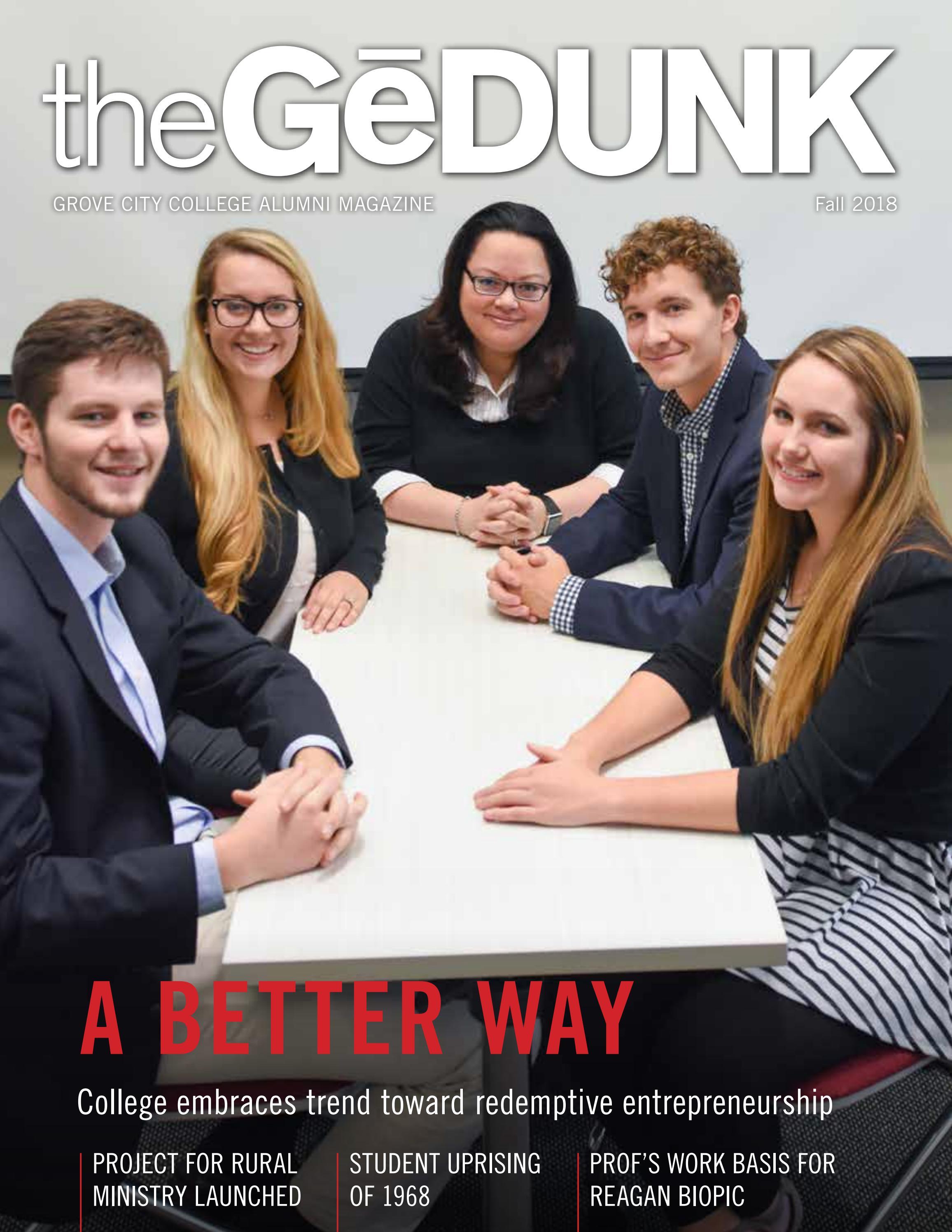 GeDUNK Fall 2018 by Grove City College - Issuu