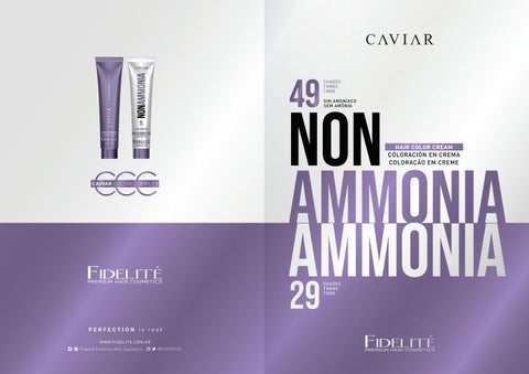 CARTA DE COLORES - COLORMASTER BY FIDELITE by Fidelité Premium Hair ...