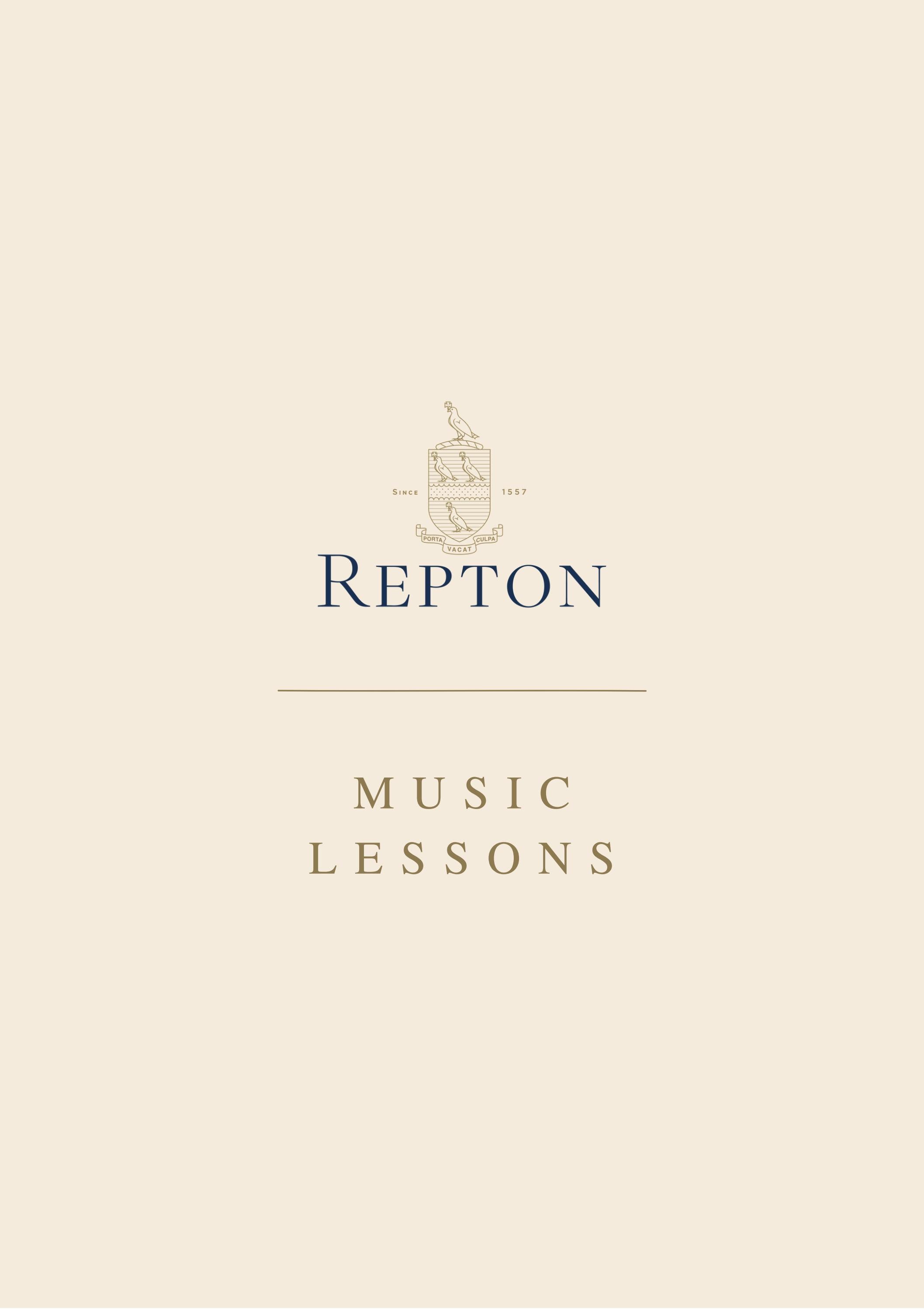 Repton Music Lessons by Repton School - Issuu
