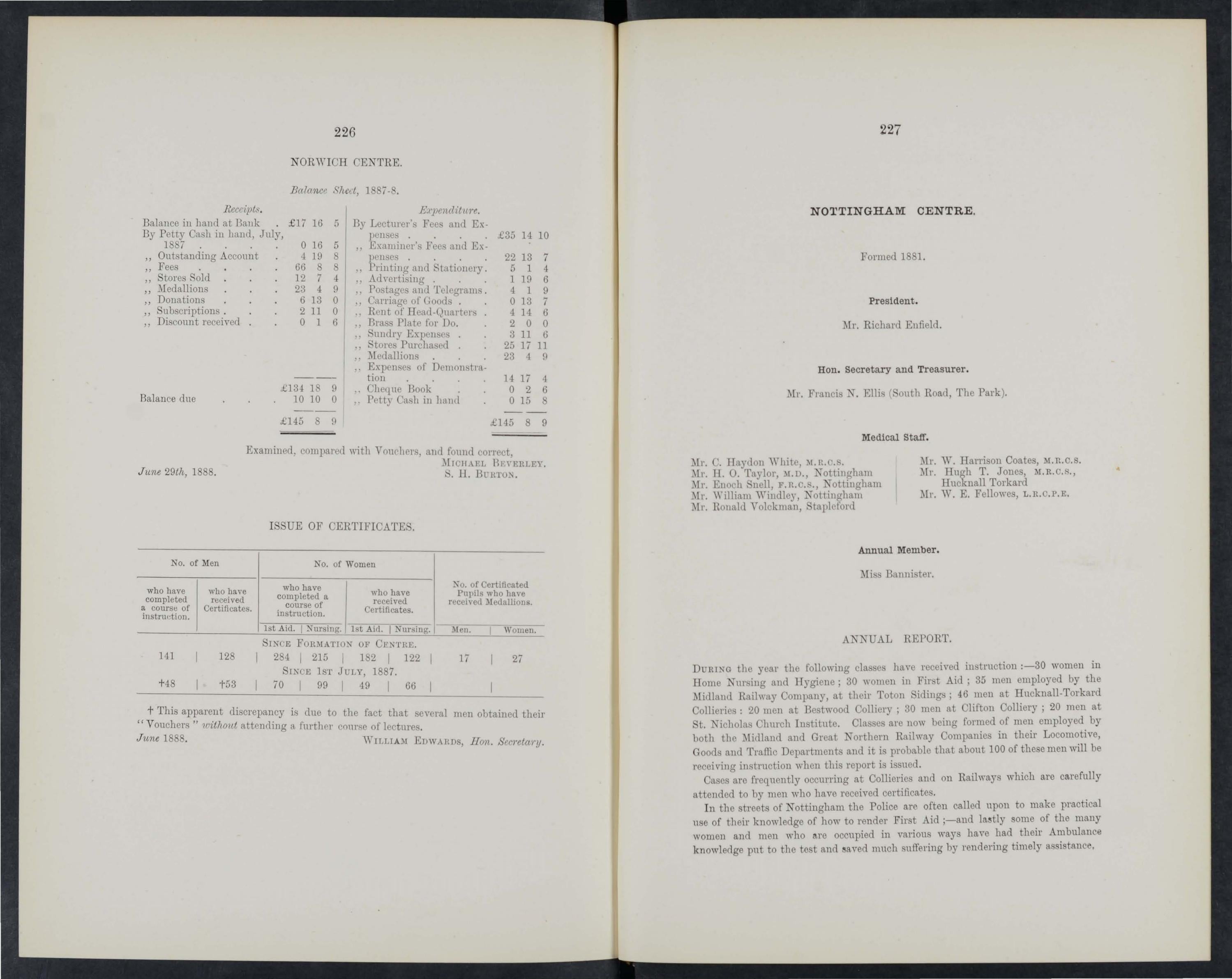 O.S.J.J. Annual Report, 1888 by Museum of the Order of St John - Issuu