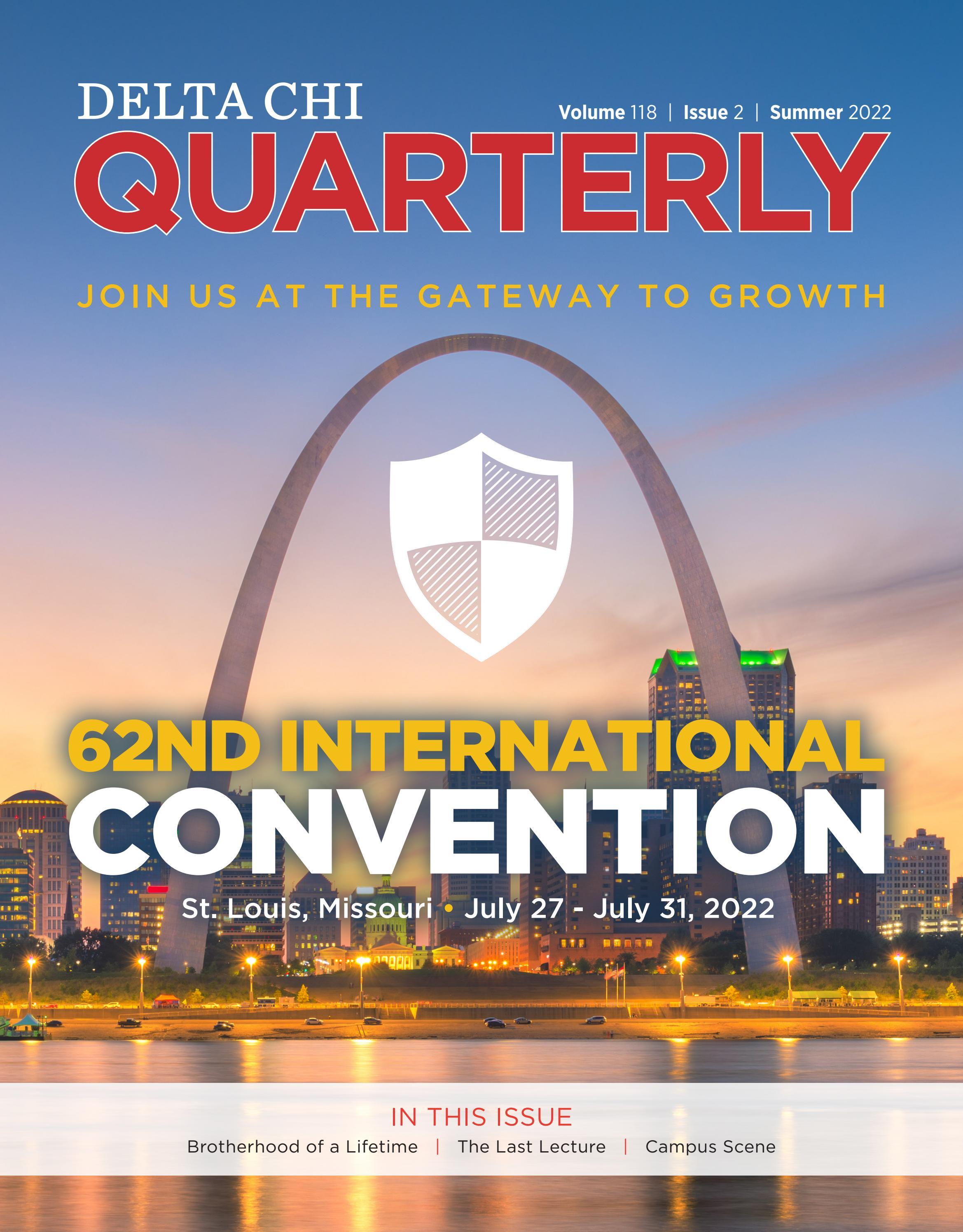 The Delta Chi Quarterly - Volume 118, Issue 2 by Delta Chi Fraternity ...