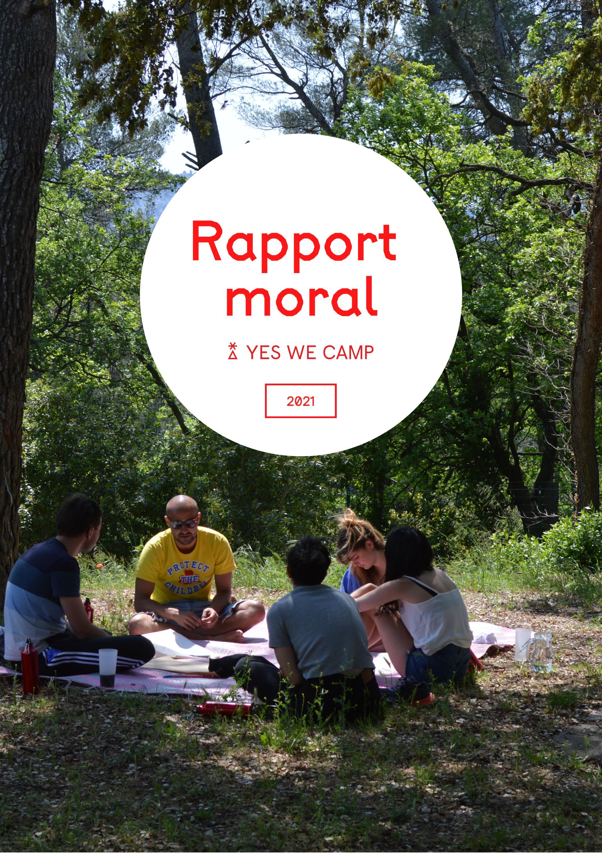 Rapport moral 2021 by Yes We Camp - Issuu