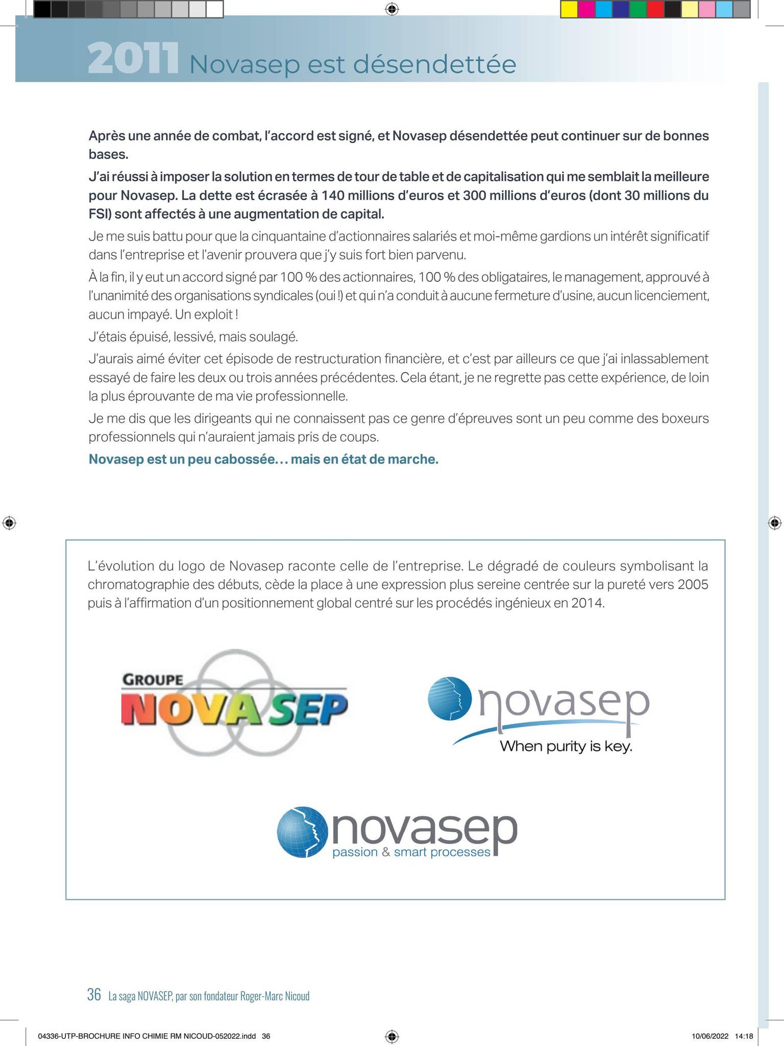 La saga NOVASEP by INFOPRO DIGITAL - Issuu