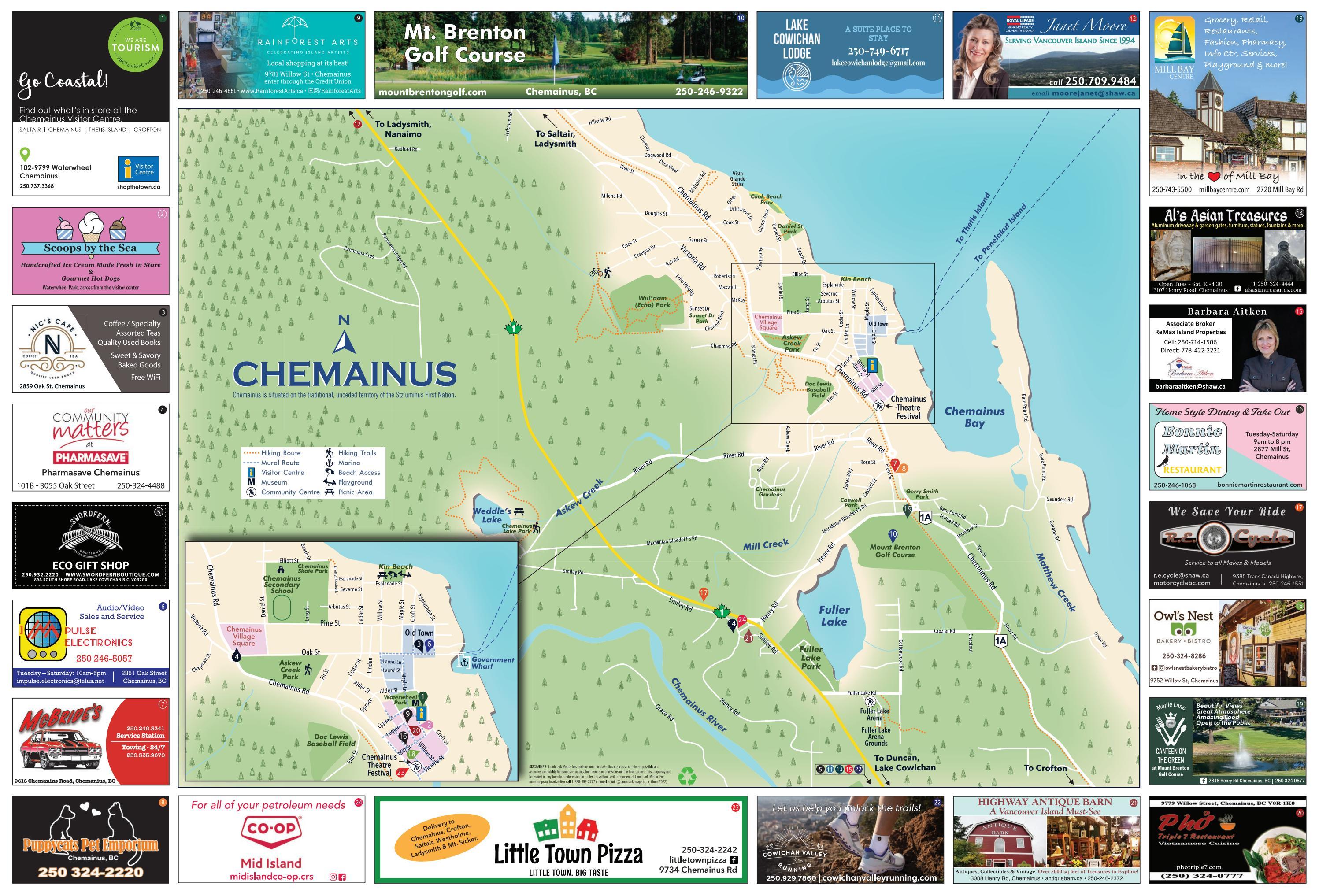 Chemainus Landmark Maps by Landmark Media - Issuu