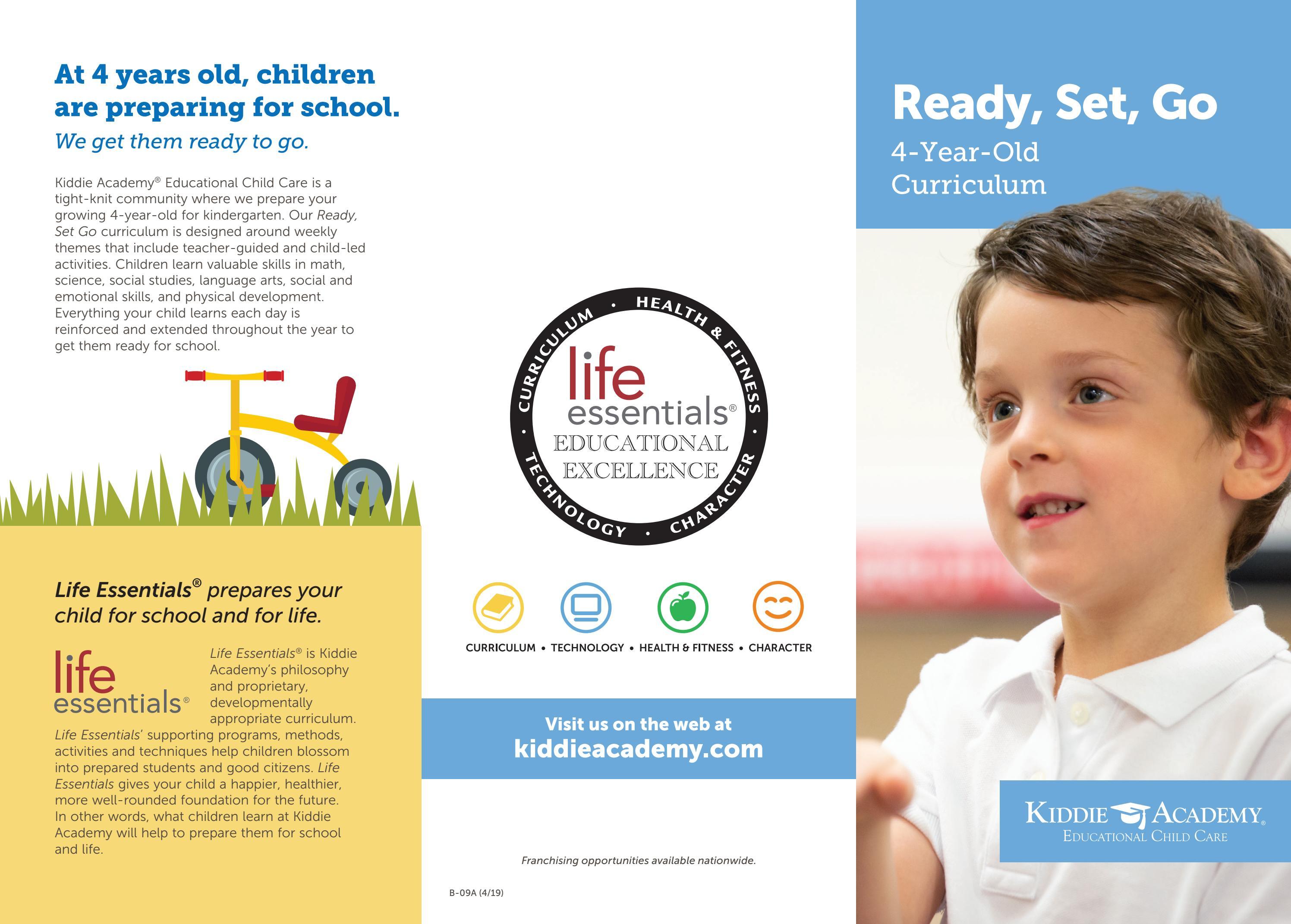 4 Year Old Curriculum Brochure By Kiddie Academy Issuu