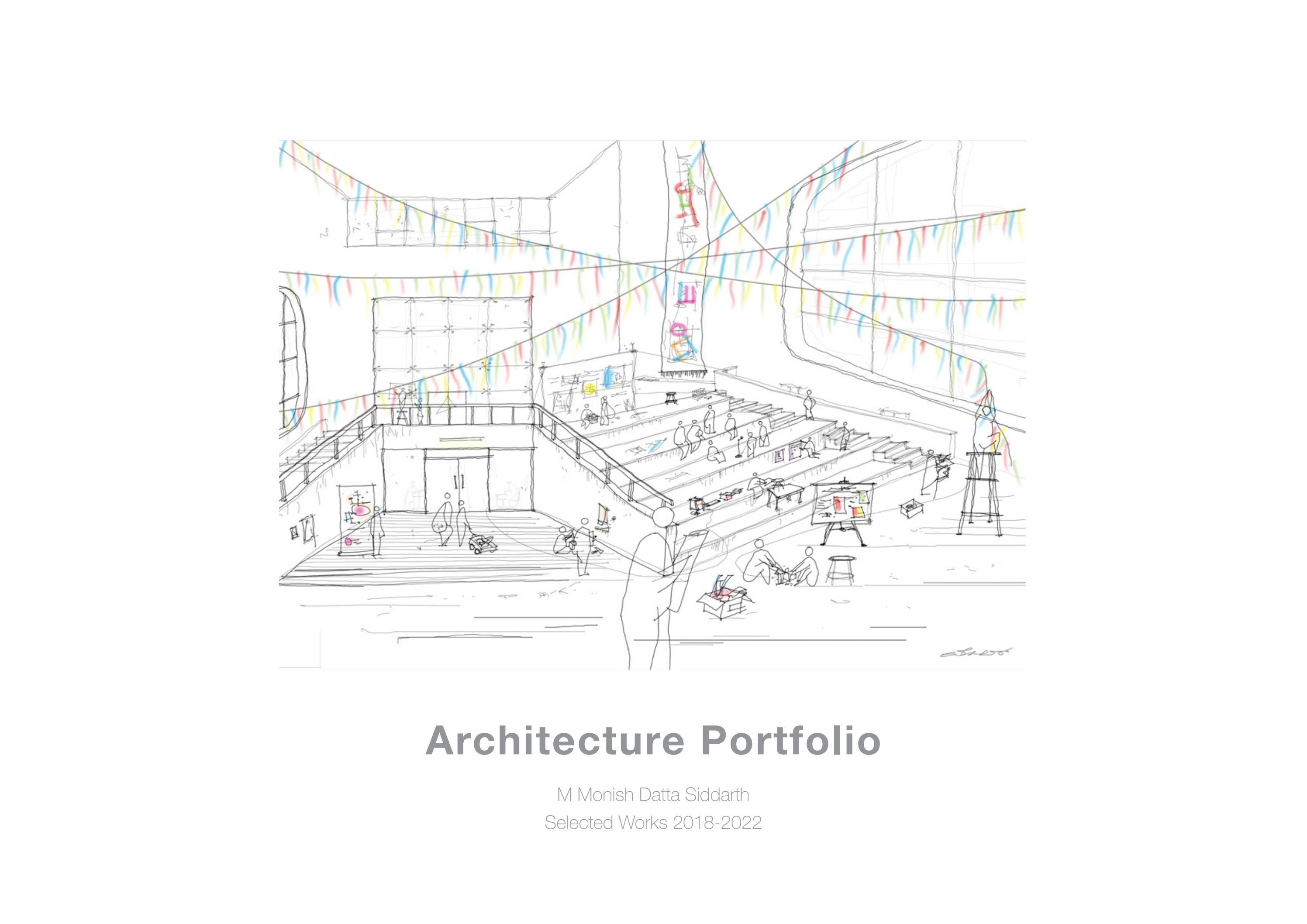 Architecture Portfolio_M Monish Datta Siddarth by Monish Datta - Issuu