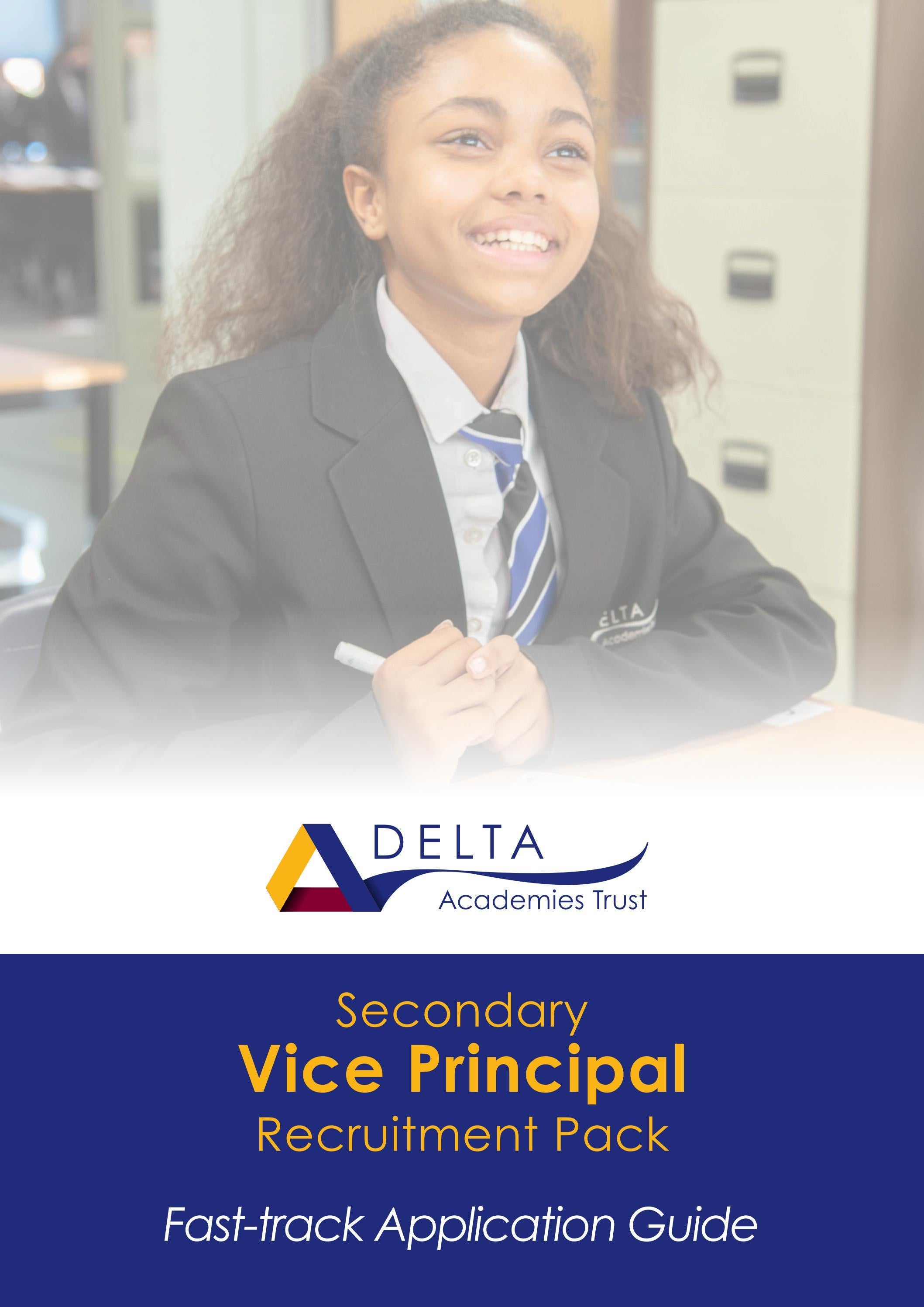 Delta Academies Trust - Vice Principal Recruitment Pack by Delta ...