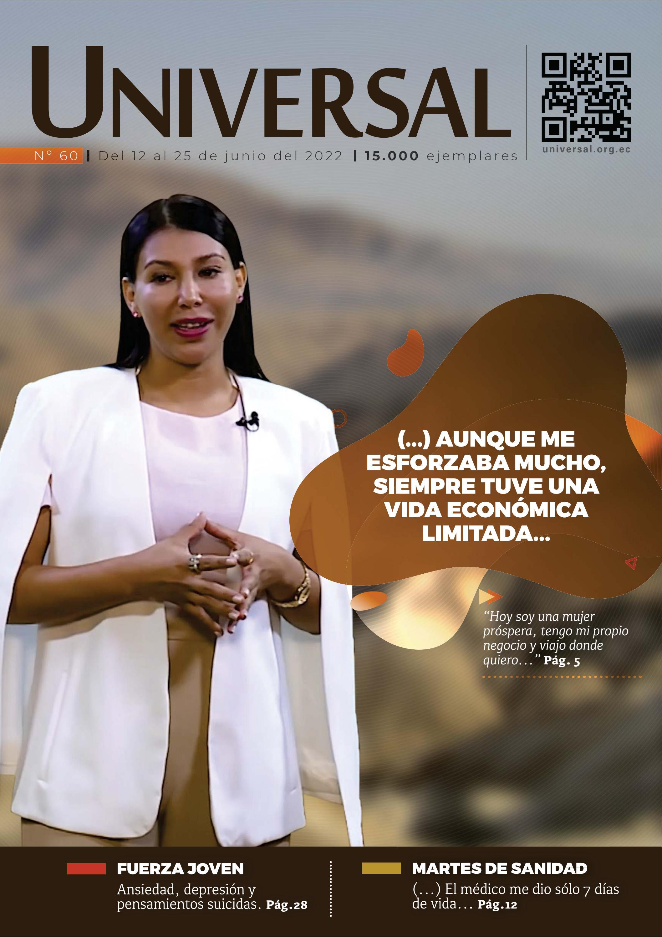 Revista Universal edc. 60 by Universal Ecuador - Issuu