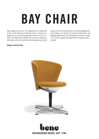 Bay Chair Counter Product data sheet German by Bene Office - Issuu