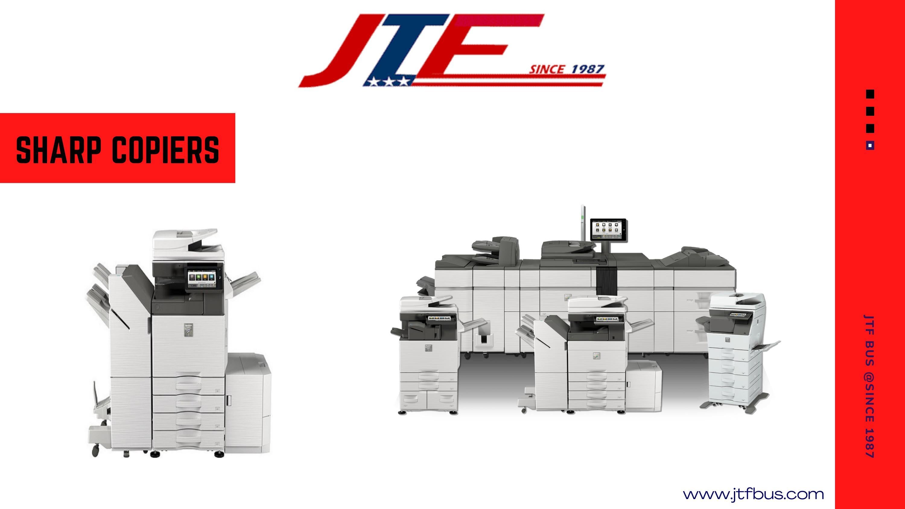 Affordable Sharp Copiers are available here, Visit now! by JTF Business ...