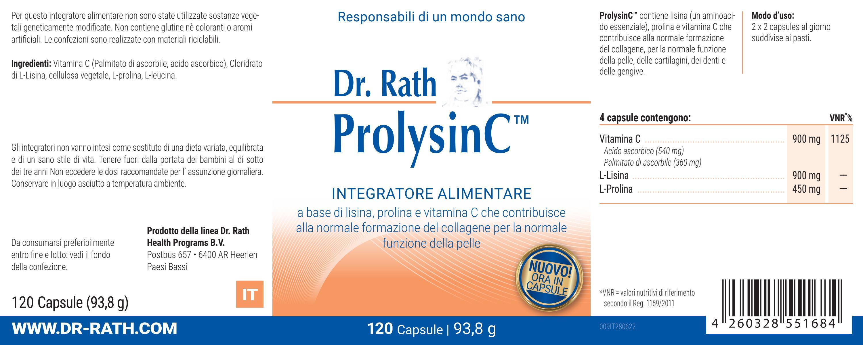 PROLYSIN C - LABEL IT by Dr. Rath Health Programs - Issuu