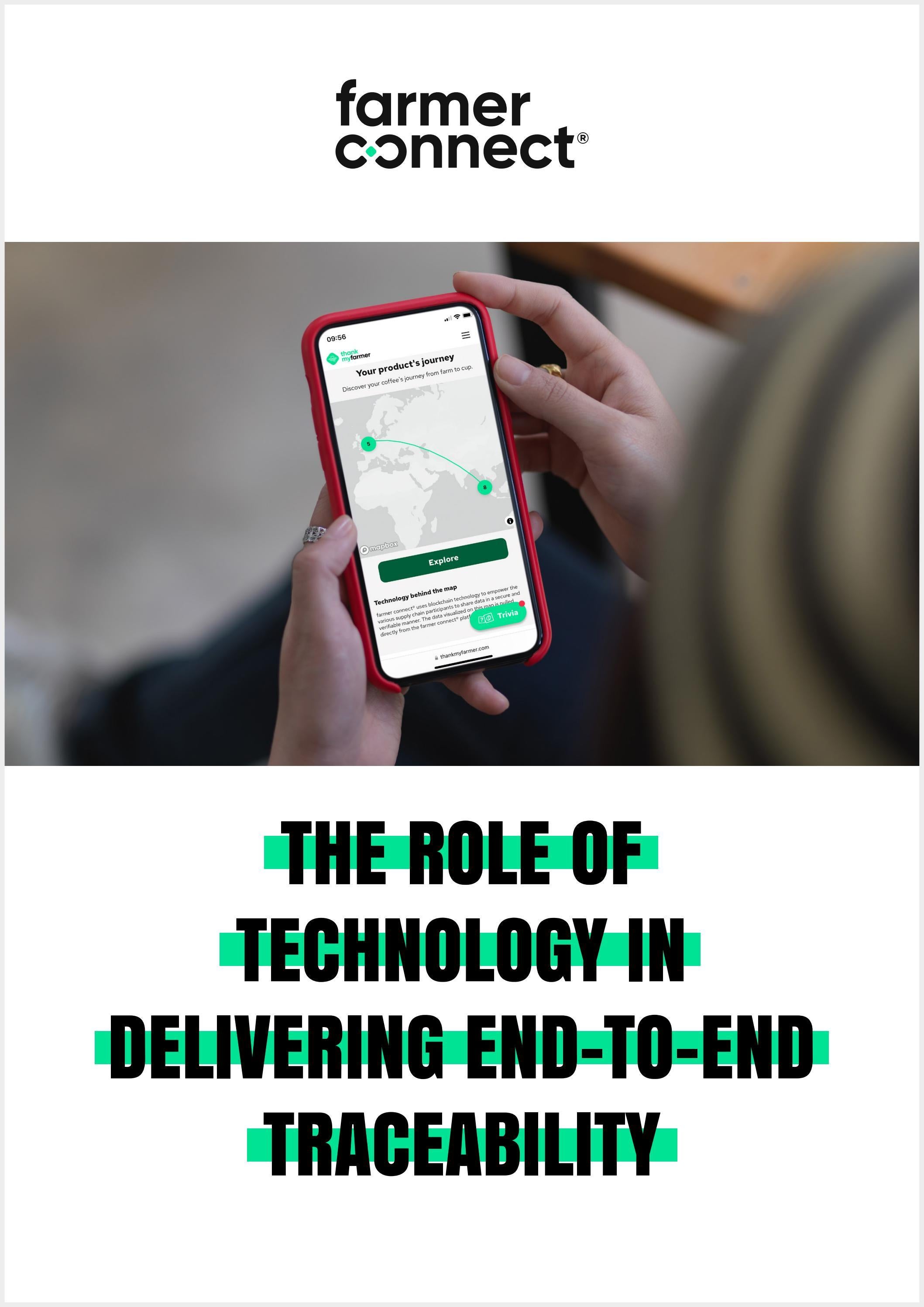 farmer connect - The Role of Technology in Delivering End-to-End ...
