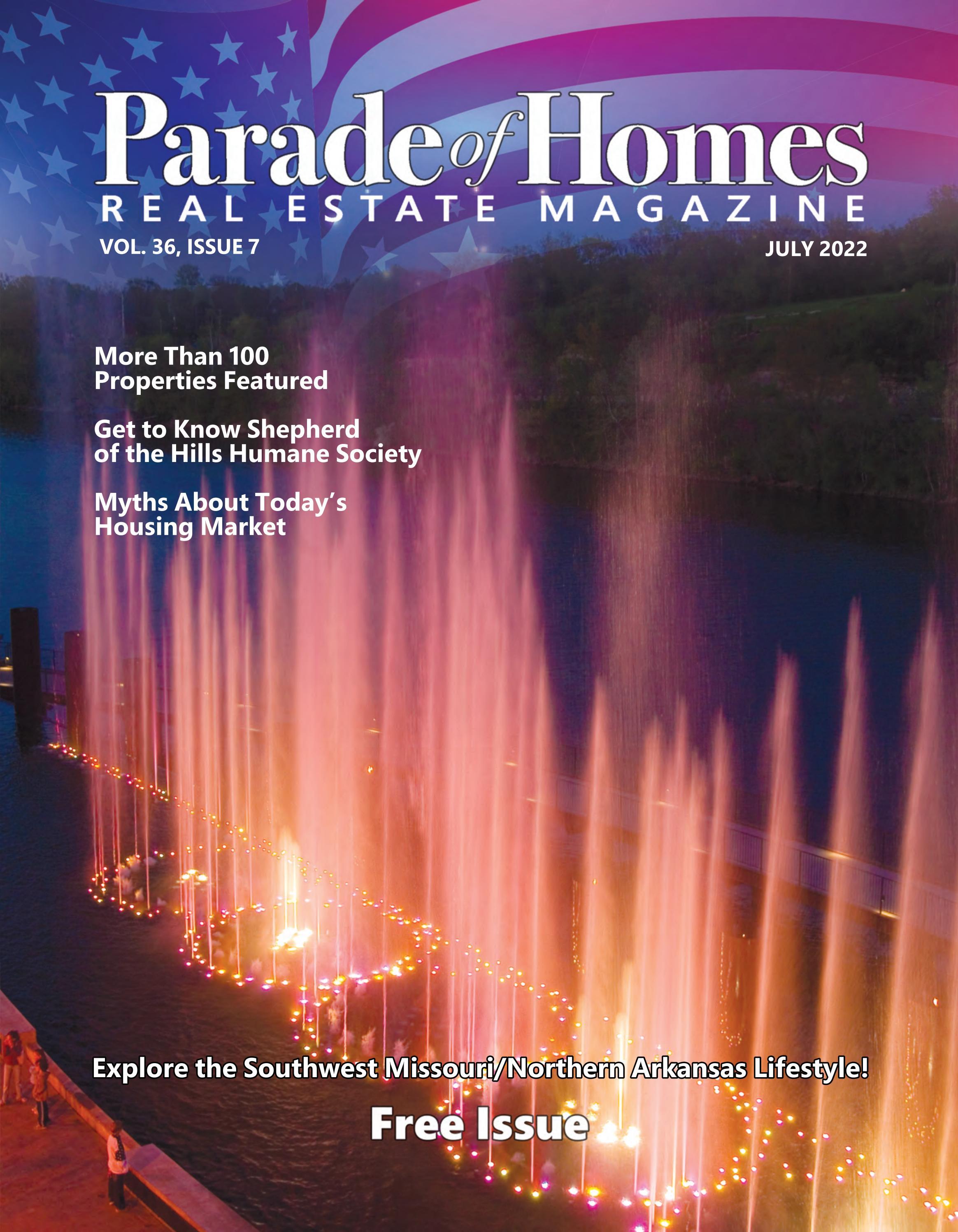 Parade of Homes Real Estate Magazine, July 2022 by Parade of Homes - Issuu