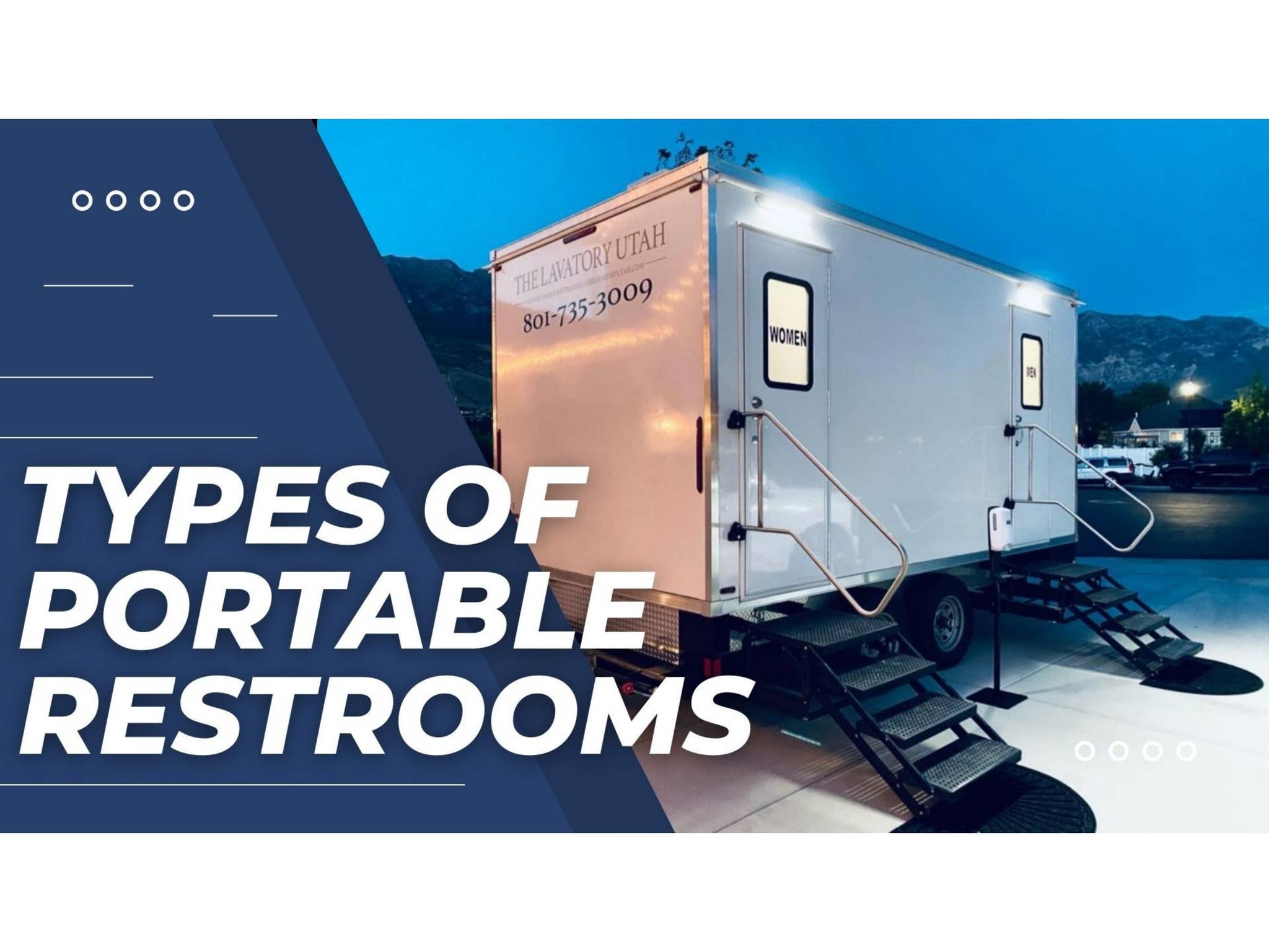 Types of Portable Restrooms by thelavatory - Issuu