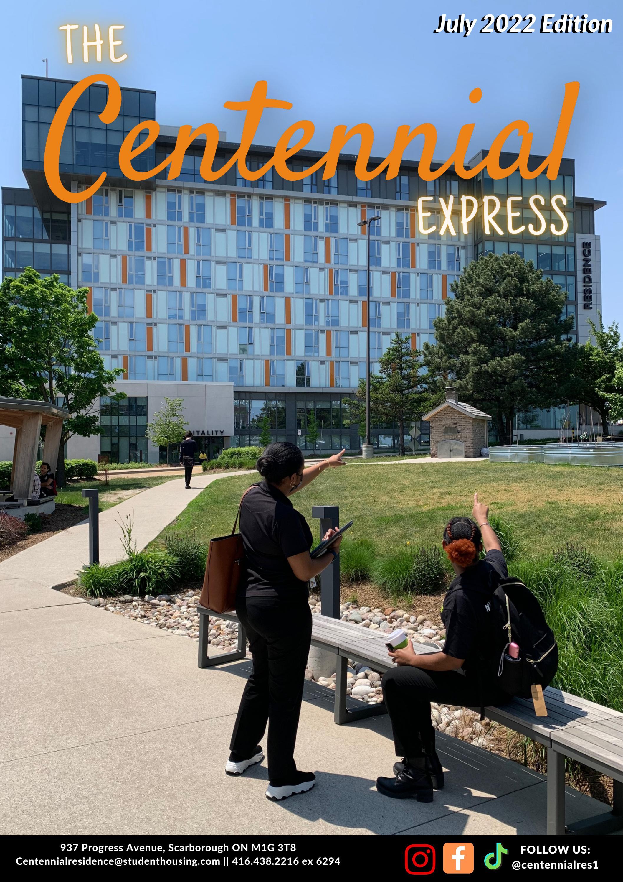 The Centennial Express July 2022 by Canadian Campus Communities - Issuu