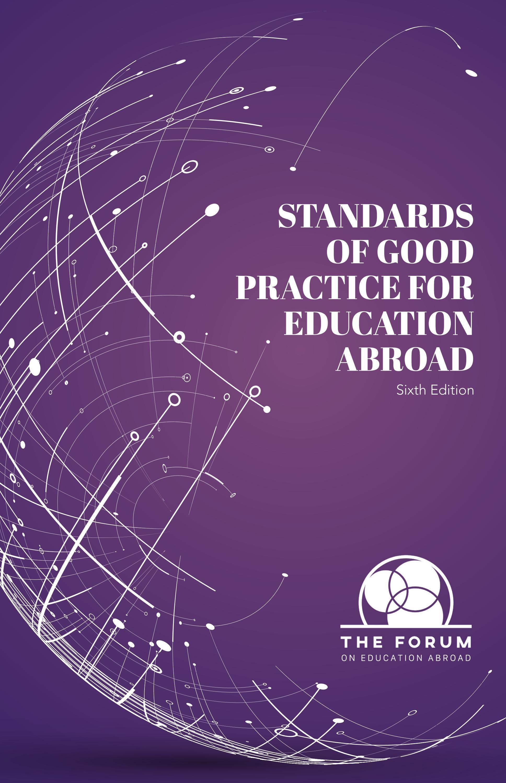 Standards Of Good Practice For Education Abroad 6th Edition By The