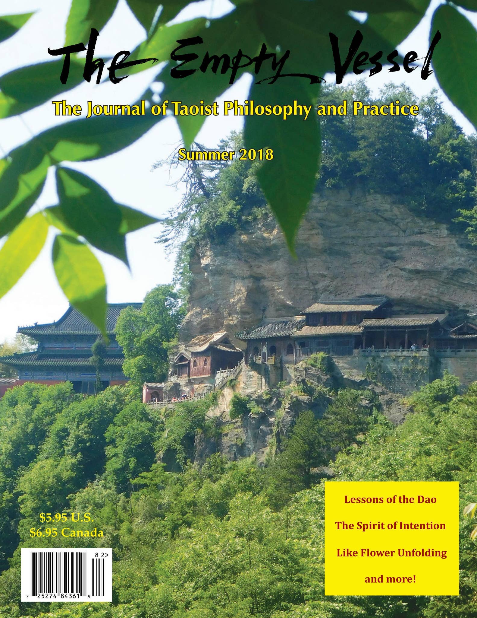 EMPTY VESSEL: Journal of Taoist Philosophy and Practice SUMMER 2018 by ...
