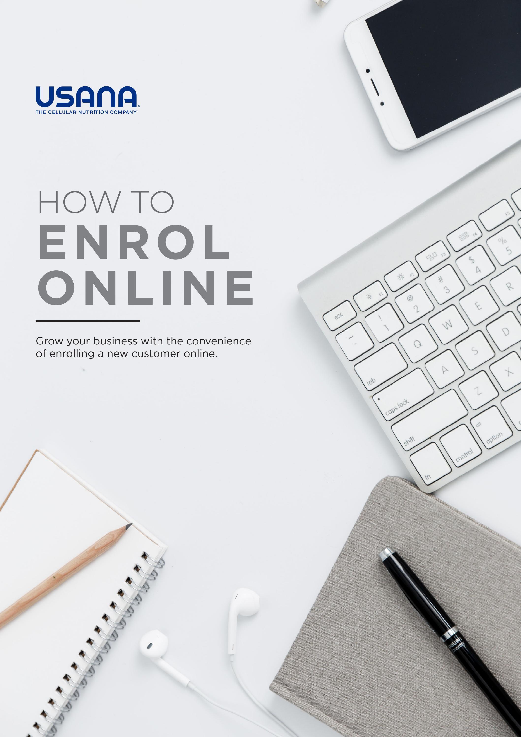 Guide On How To Enrol Online (EN & CH) by USANASingapore - Issuu