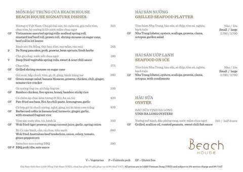 Beach House Menu by hyattregencydanangresortandspa - Issuu