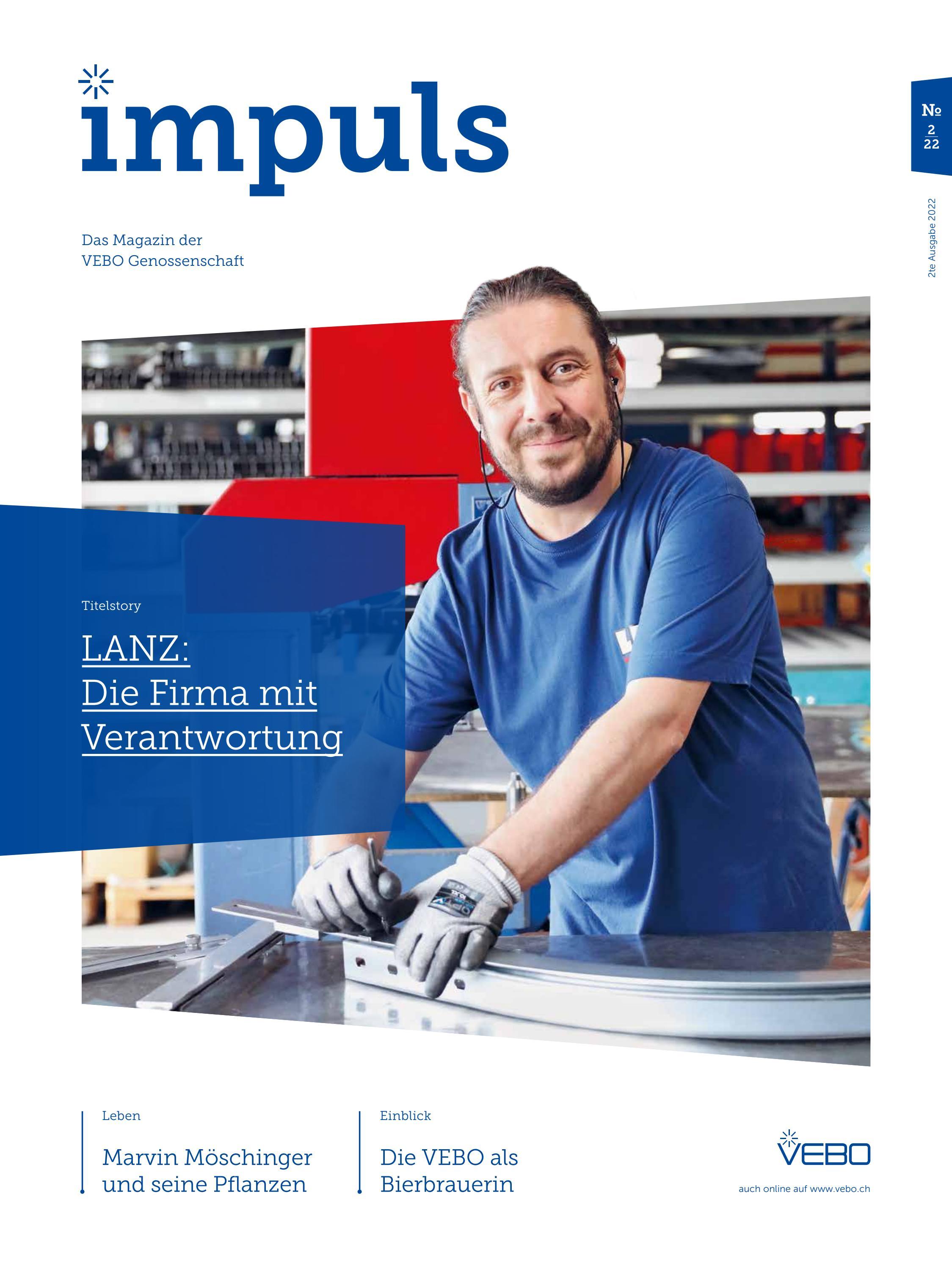 VEBO "Impuls" 2te Ausgabe 2022 by VEBOGenossenschaft - Issuu