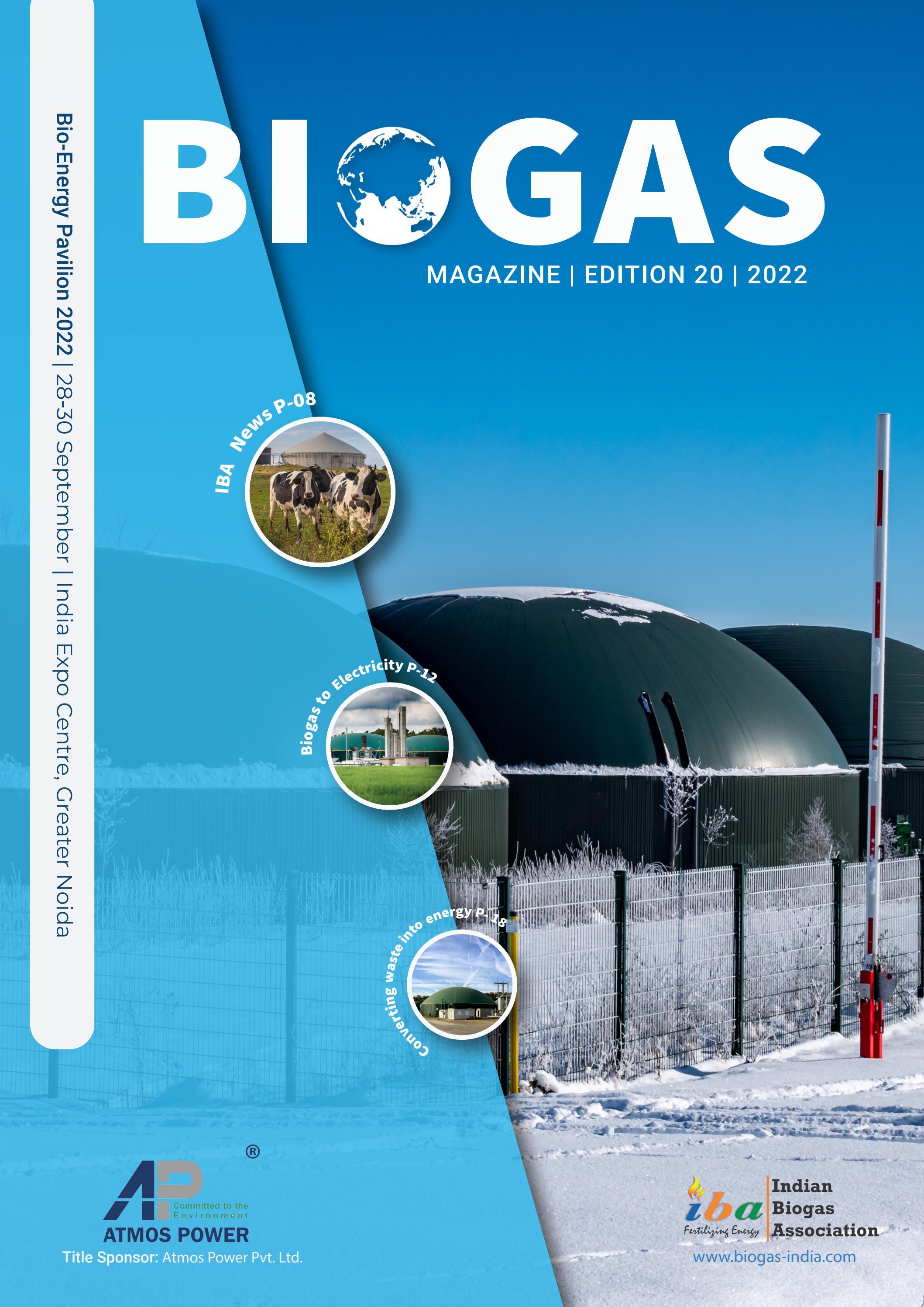 Biogas Magazine Edition 20 by Indian Biogas Association - Issuu
