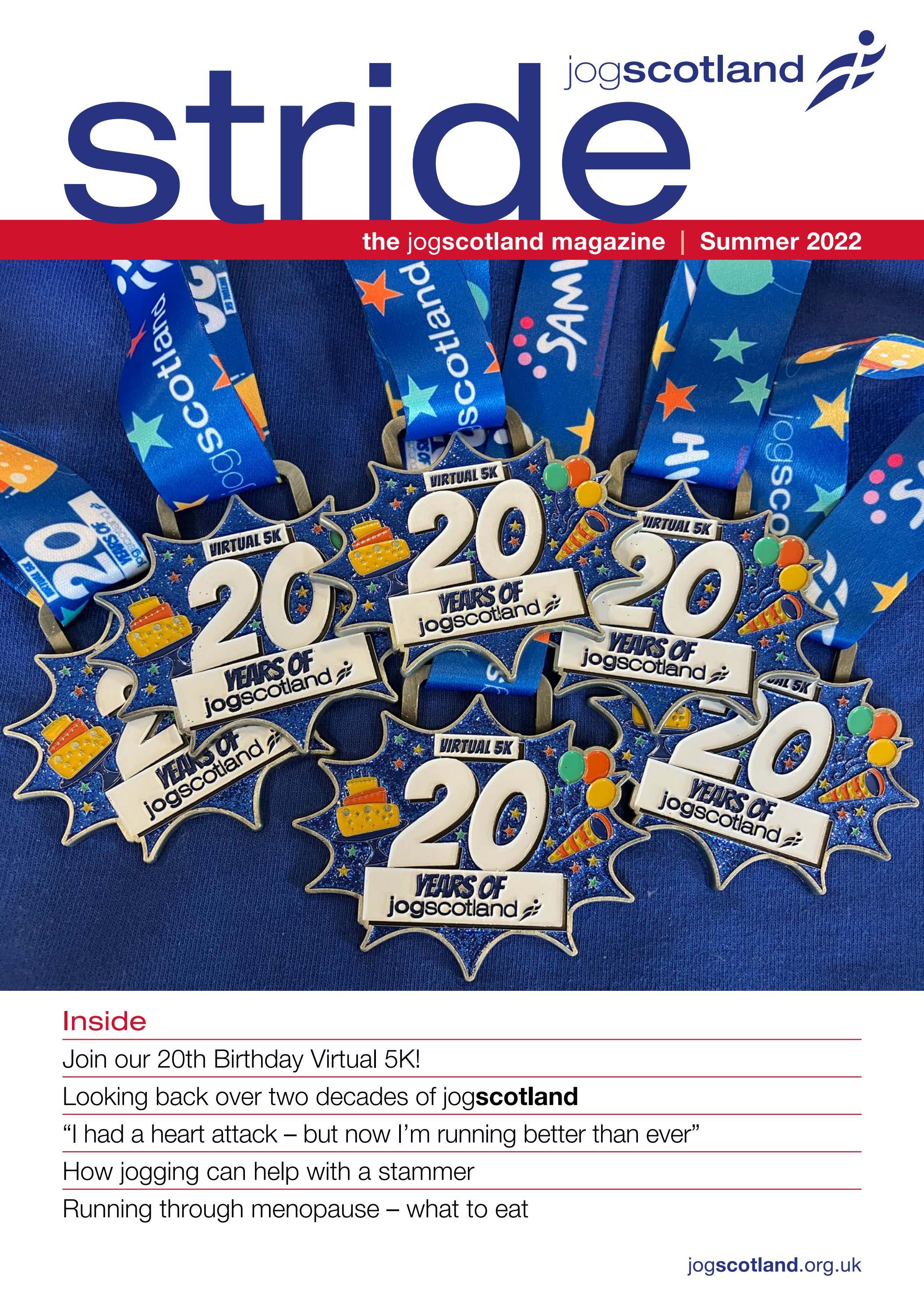 Stride magazine - Summer 2022 by jog scotland - Issuu