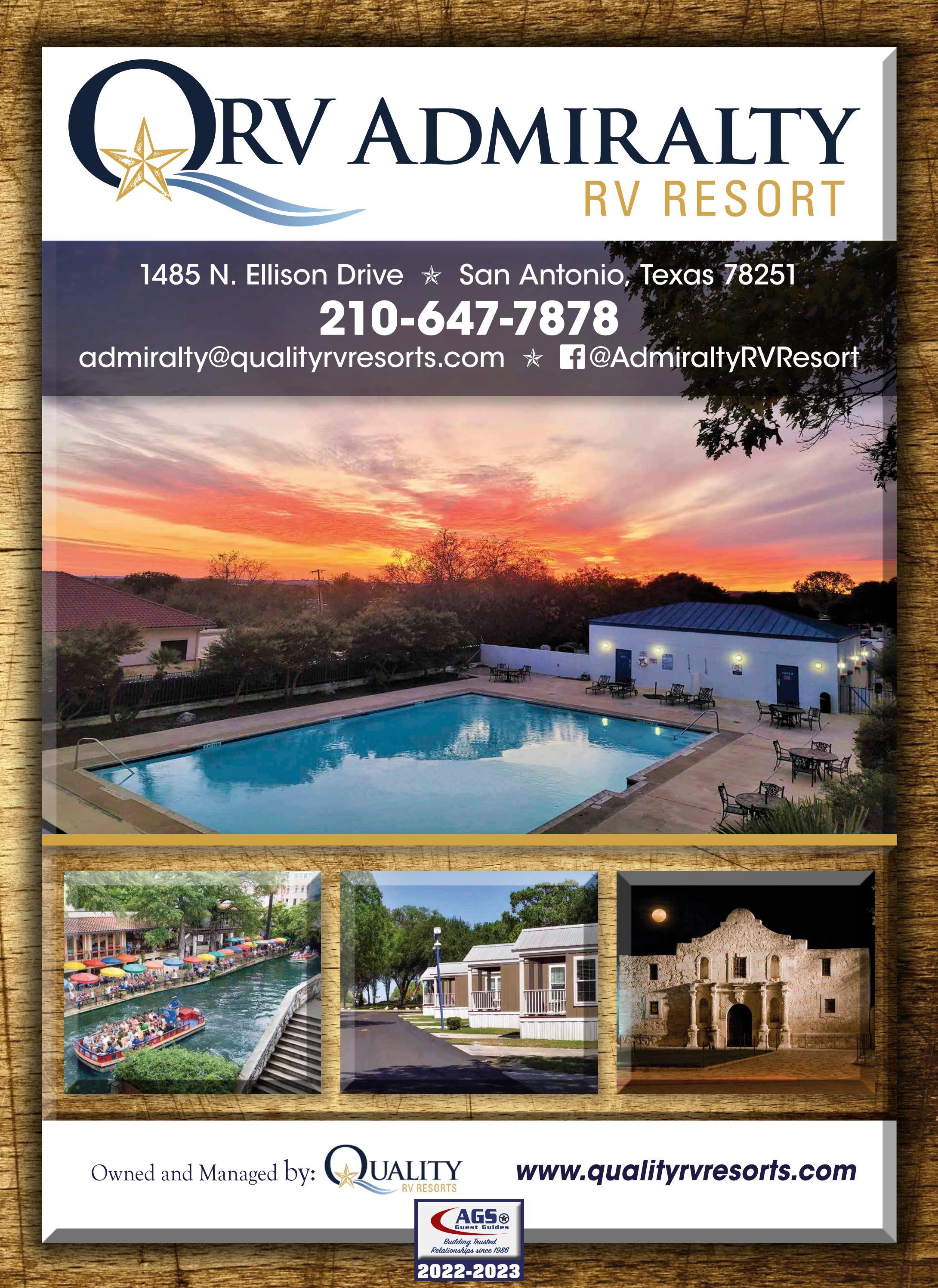 Admiralty RV Resort by AGS/Texas Advertising - Issuu