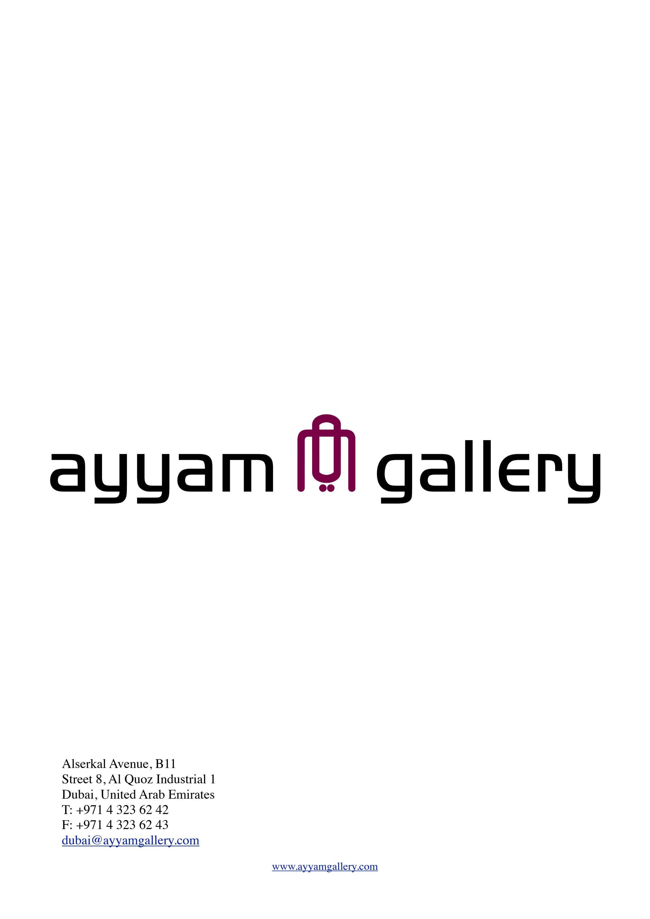 Ayyam Gallery Dossier by Ayyam Gallery - Issuu