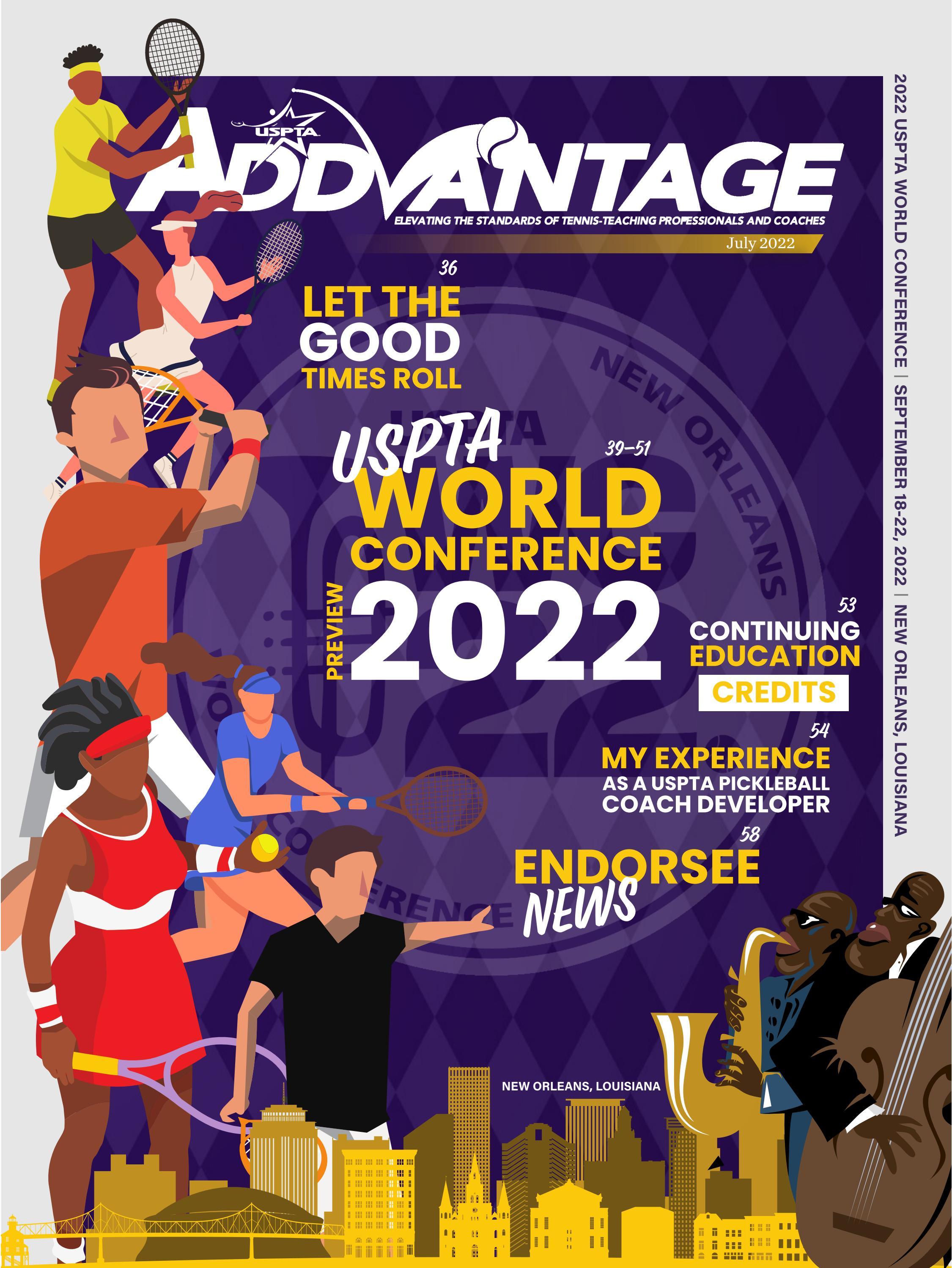 USPTA ADDvantage Magazine - July 2022 by USPTA - Issuu