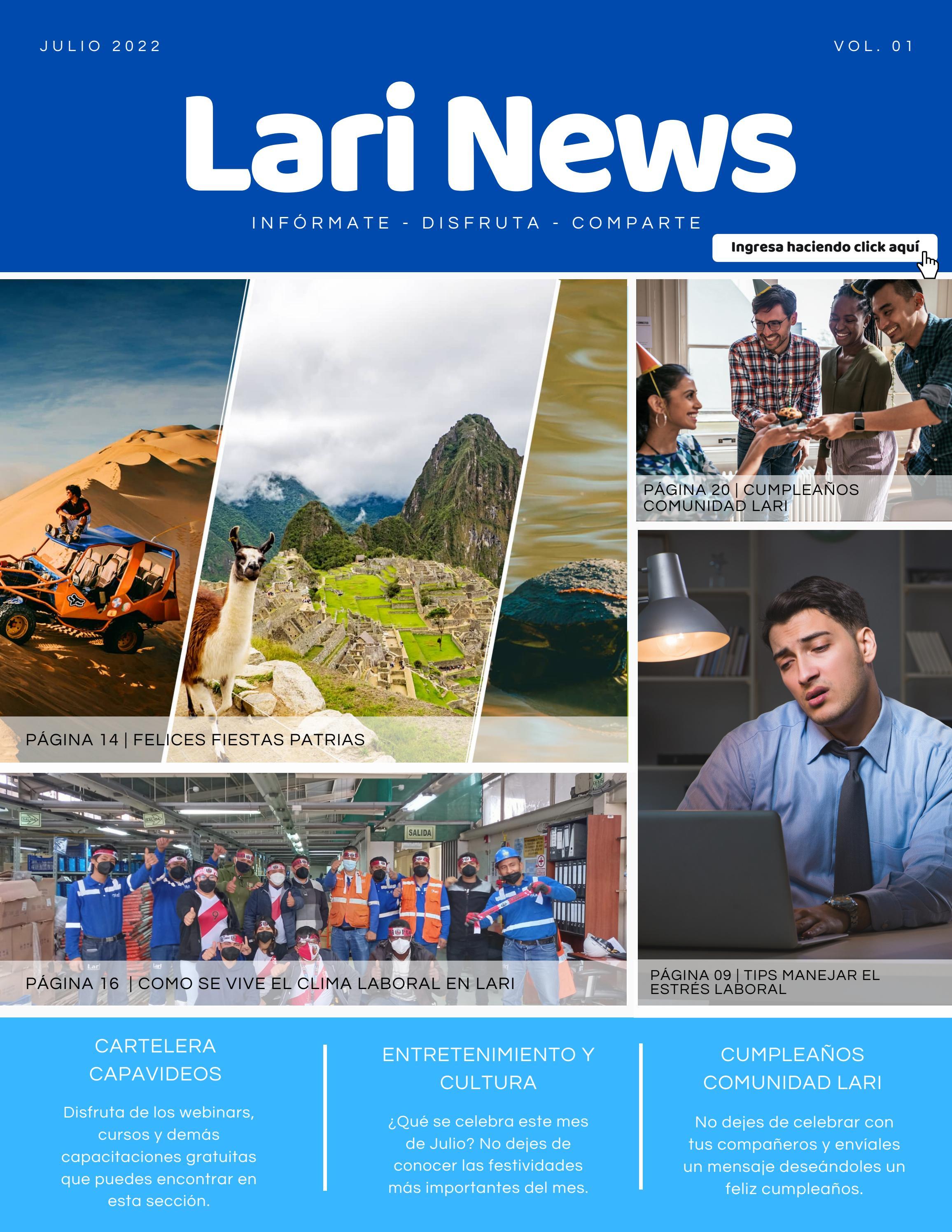 LARI NEWS JULIO by Grupo Lari - Issuu