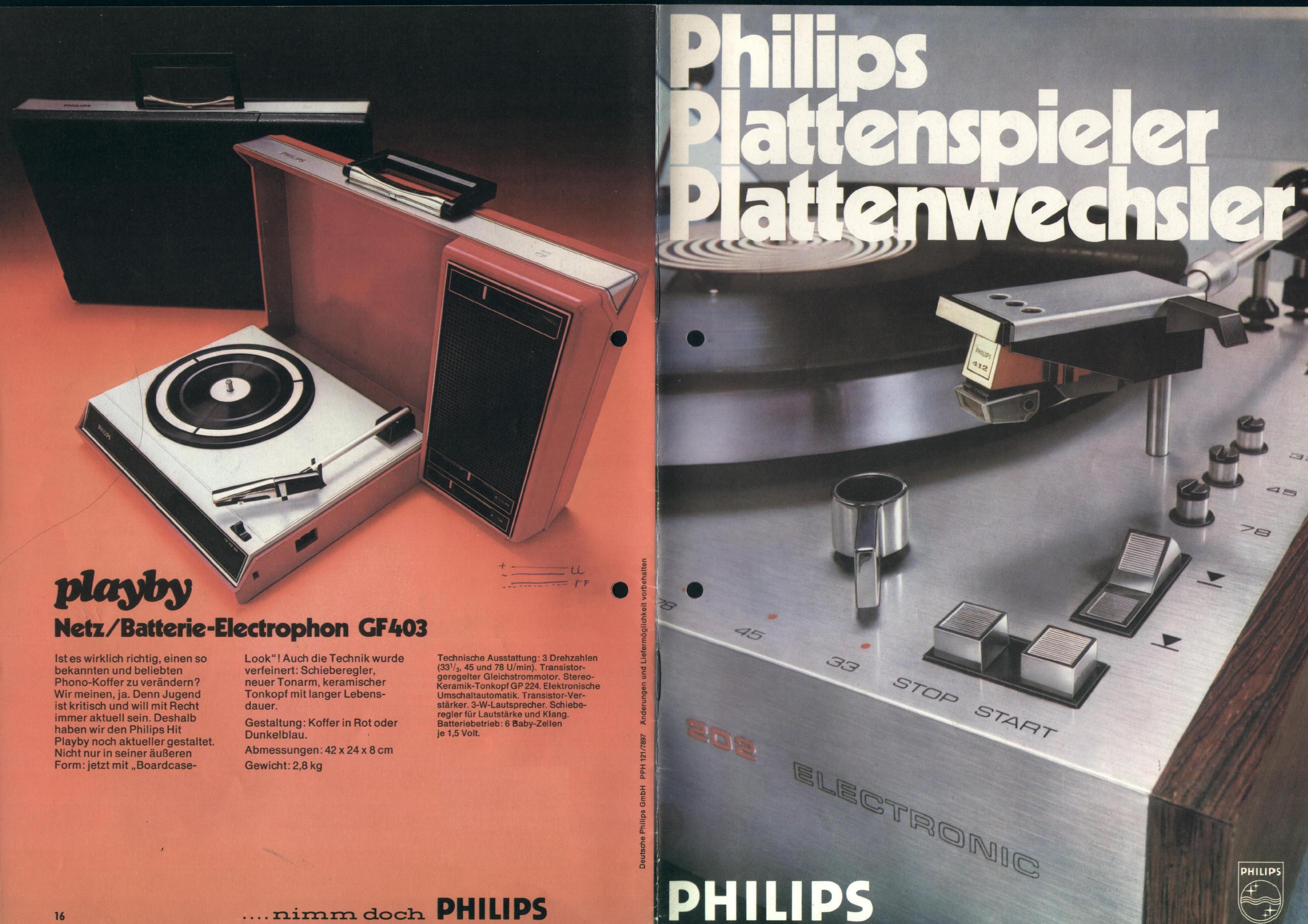 Philips 1976 Plattenspieler by Alex Chernyak - Issuu