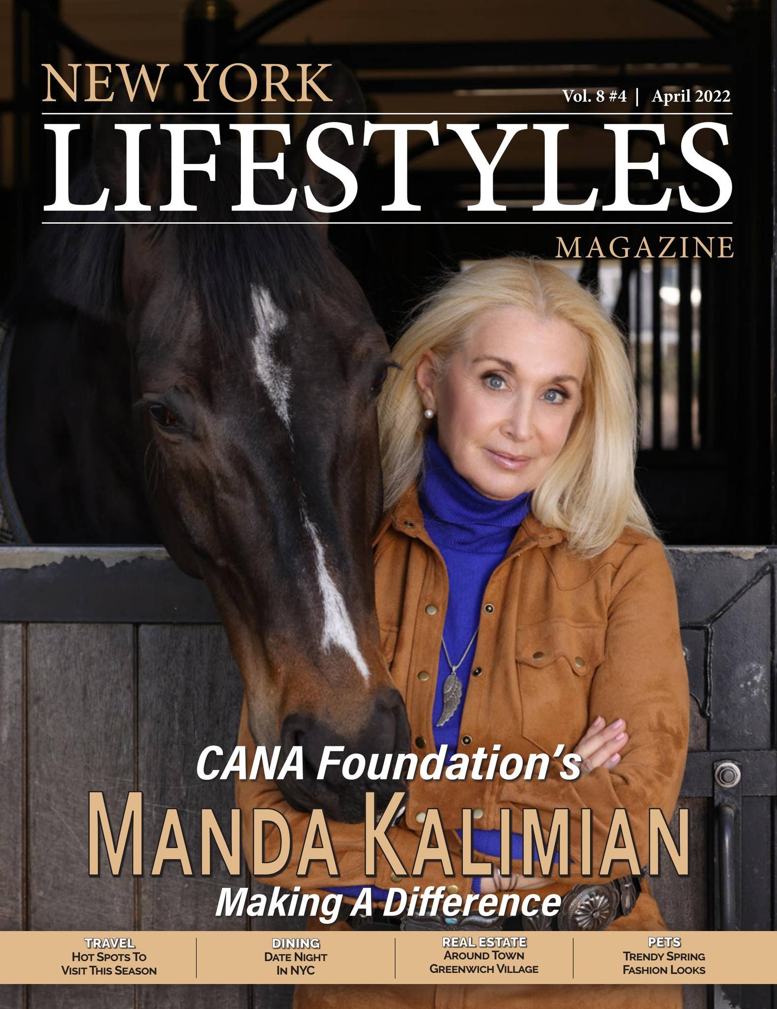 New York Lifestyles Magazine - April 2022 - Manda Kalimian by New York ...