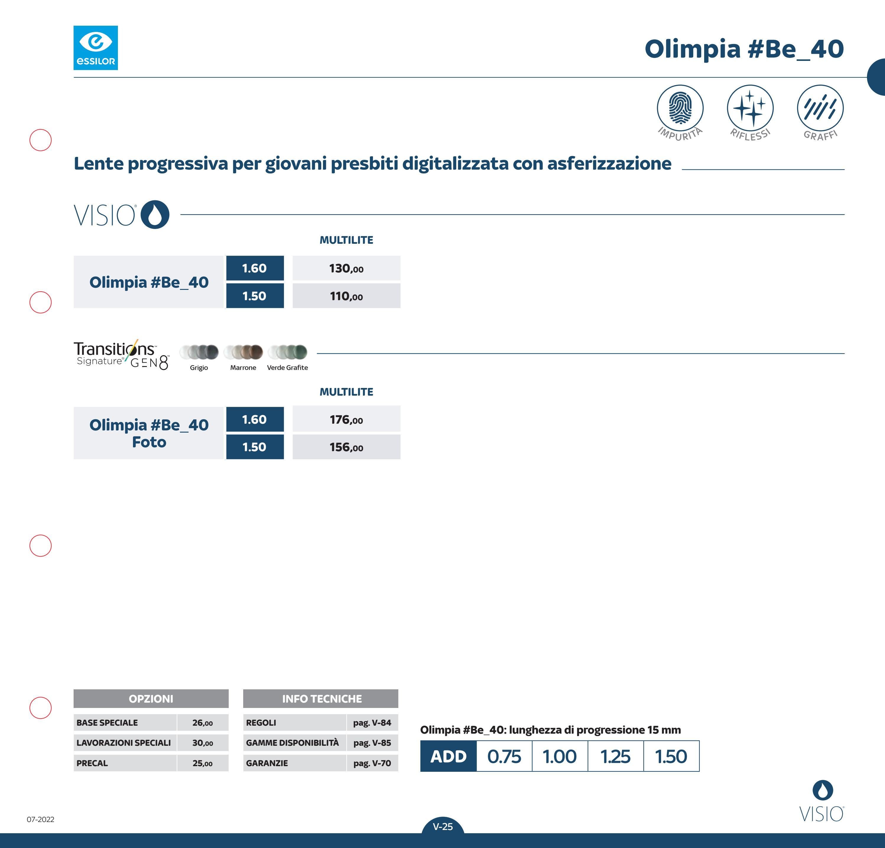 Catalogo Lenti Oftalmiche Visio by Vision Group - Issuu