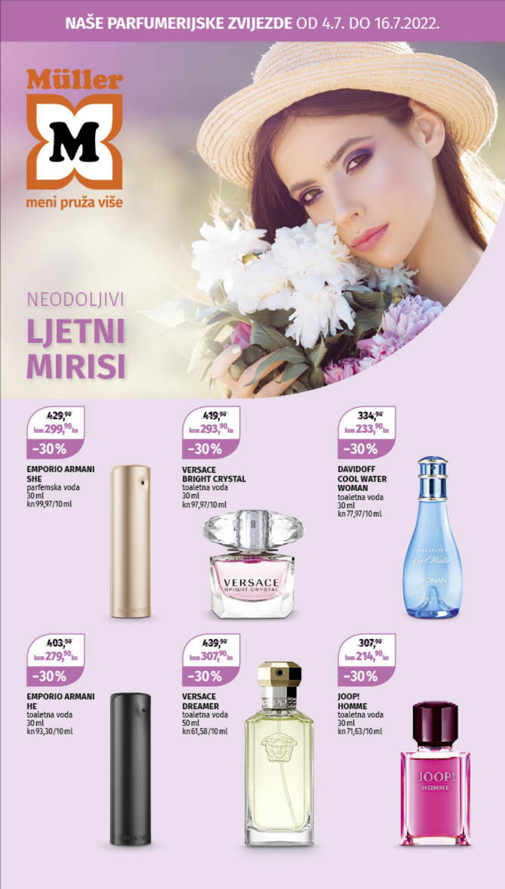 Muller katalog Perfumerija od 04.-16.07.,2022. by Catalog.hr - Issuu
