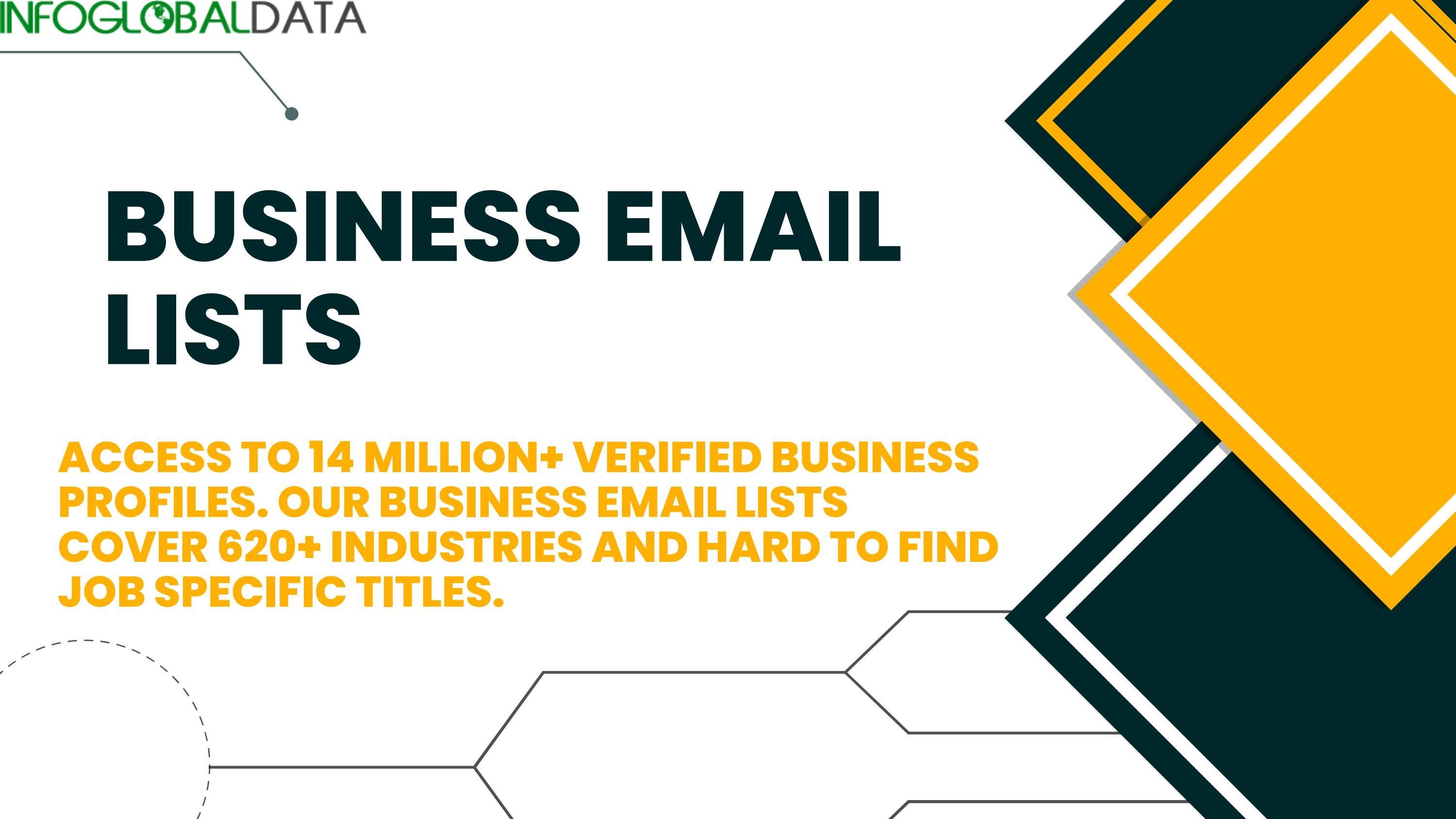 Business Mailing Lists by InfoGlobalData - Issuu