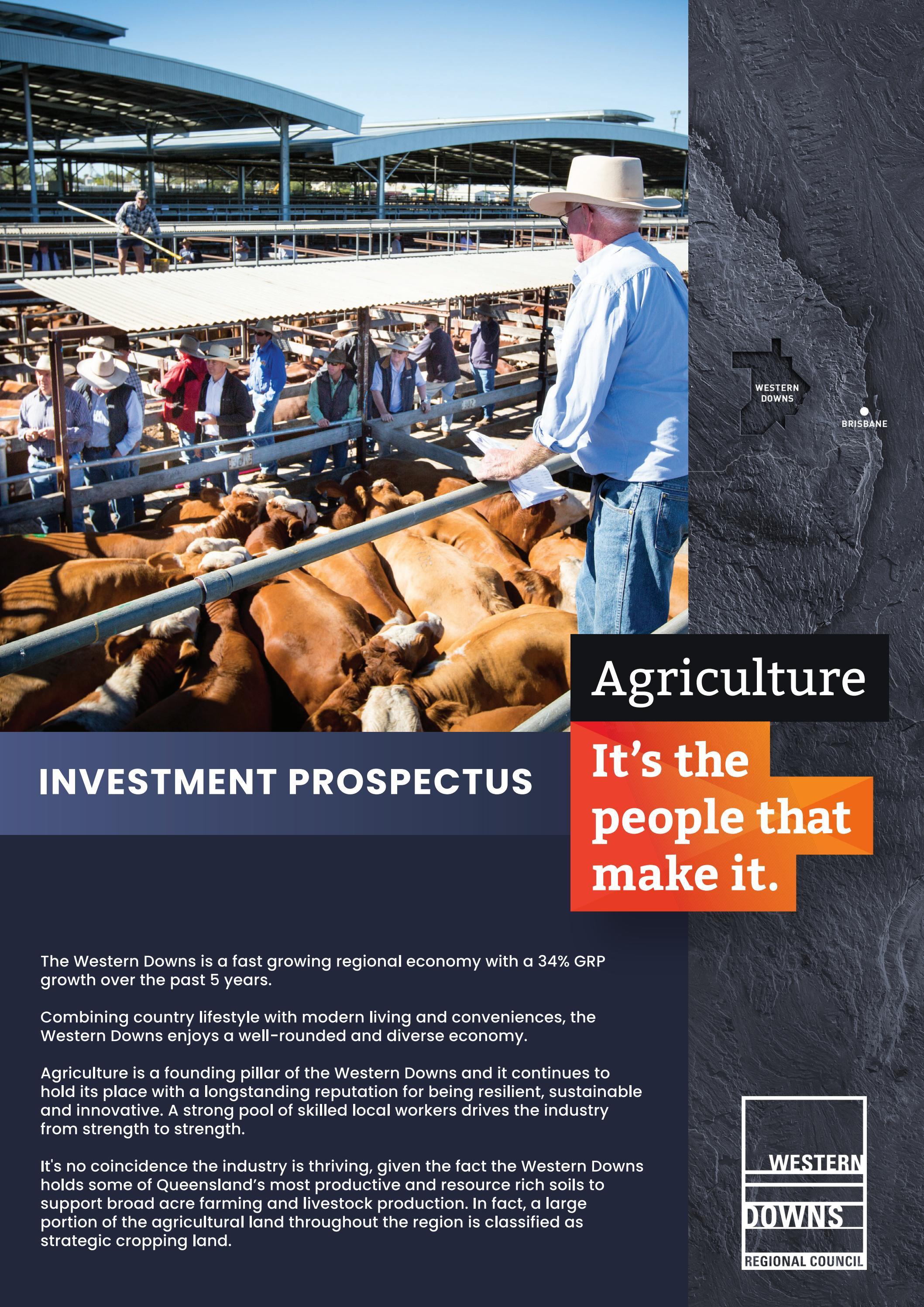 Western Downs Regional Council Agriculture Prospectus by Western Downs ...