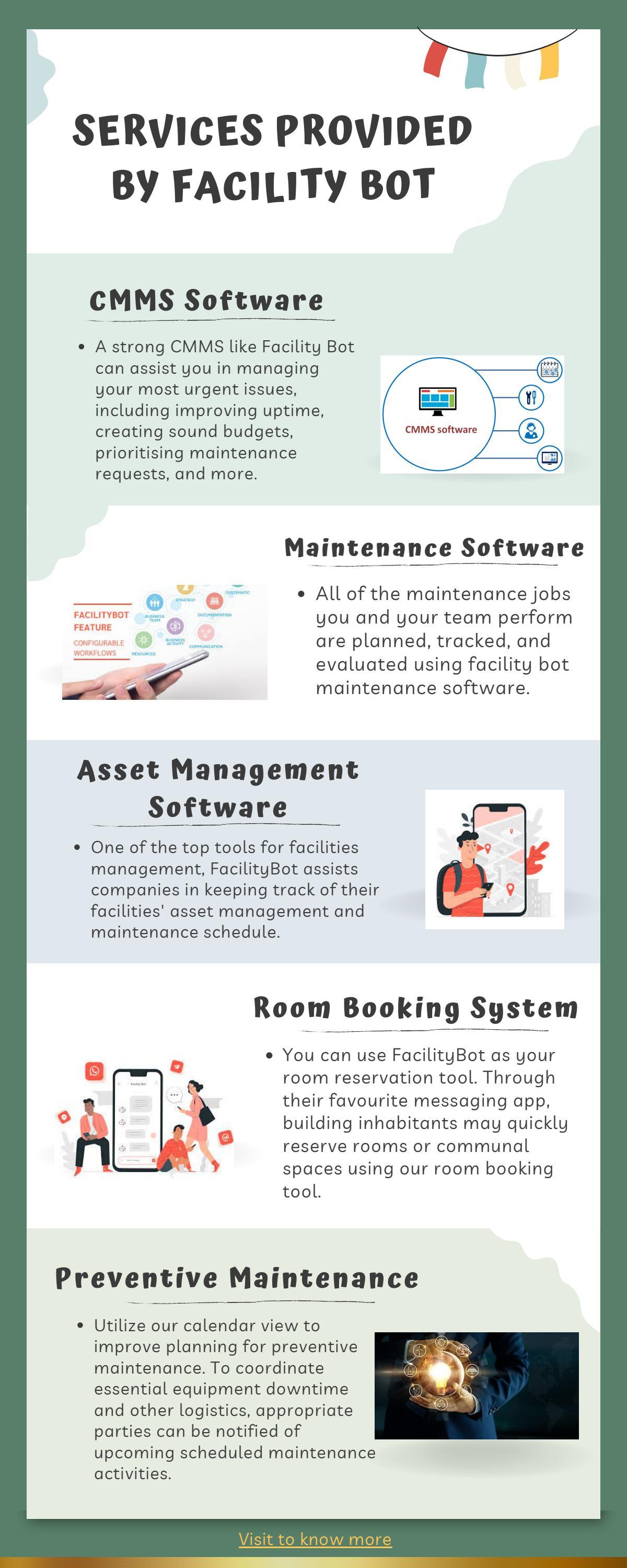 Services Provided by Facility Bot by facilitybot - Issuu