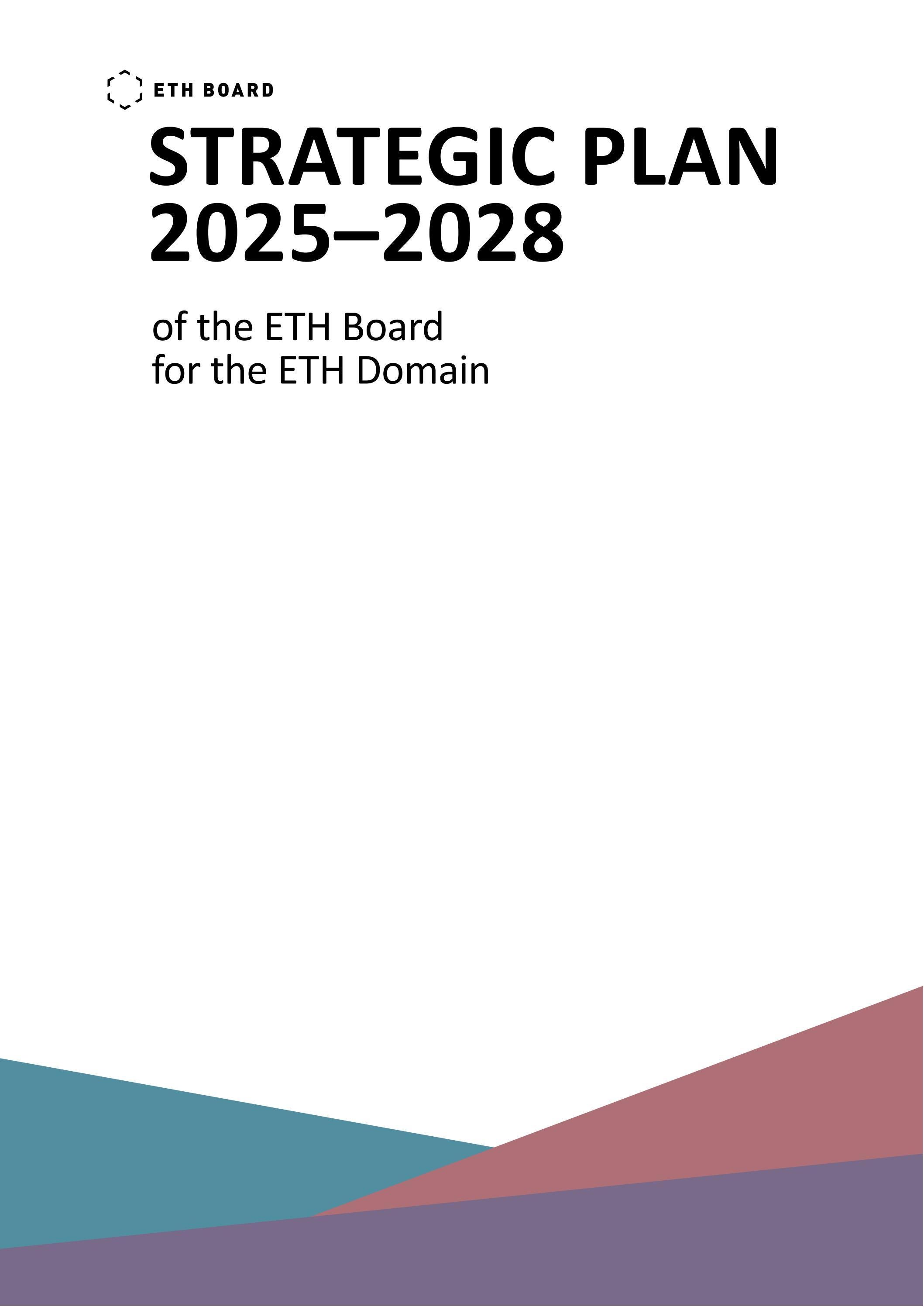 Strategic Plan 2025-2028 by ETH Board - Issuu