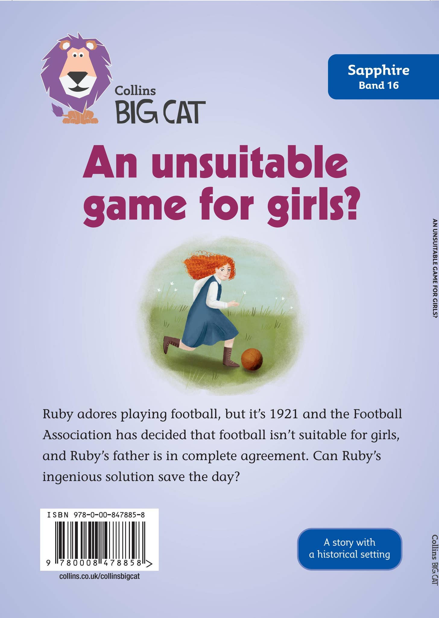 Collins Big Cat - An unsuitable game for girls? : Band 16/Sapphire by ...