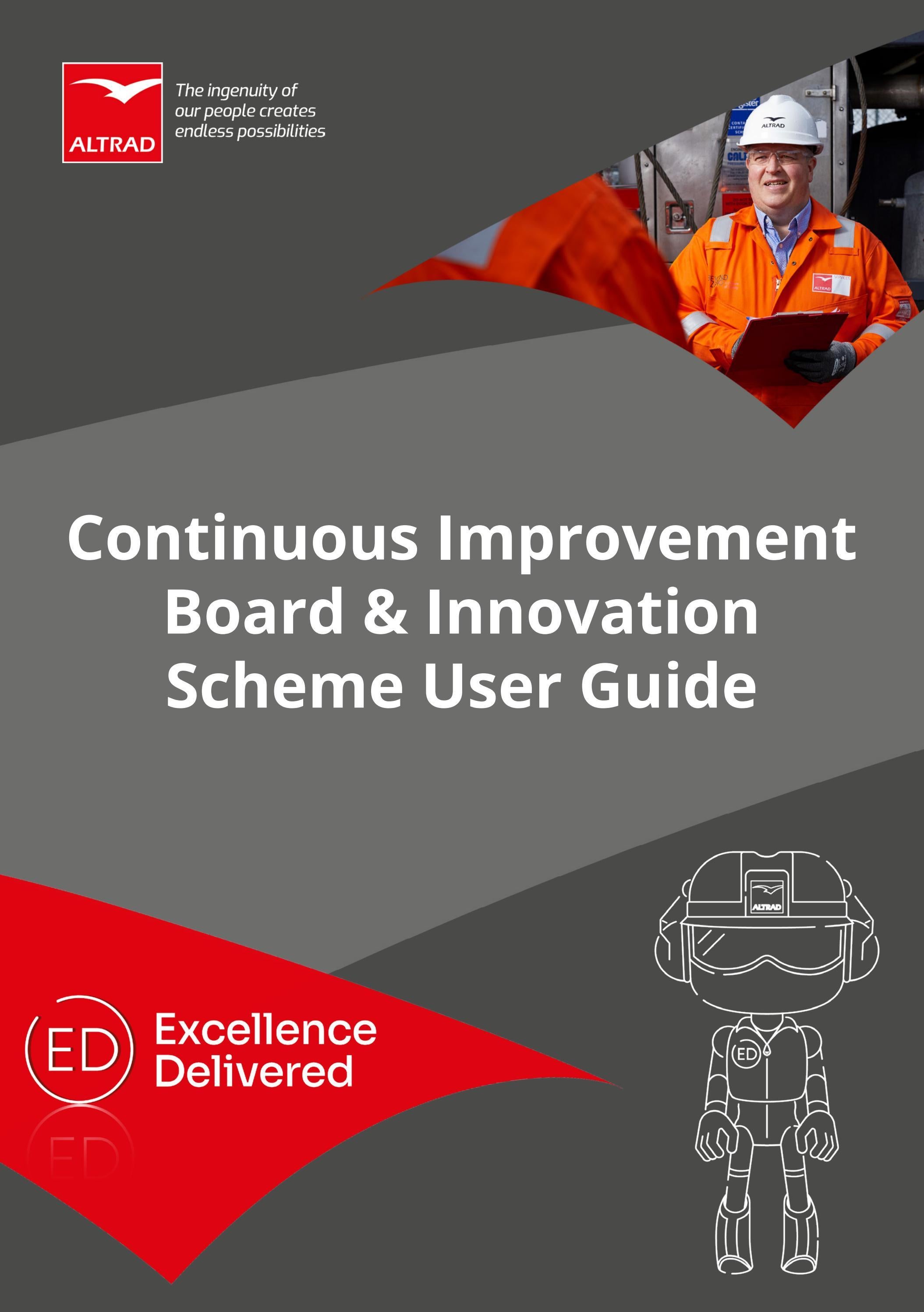 Continuous Improvement Board & Innovation Scheme User Guide by AltradUK ...