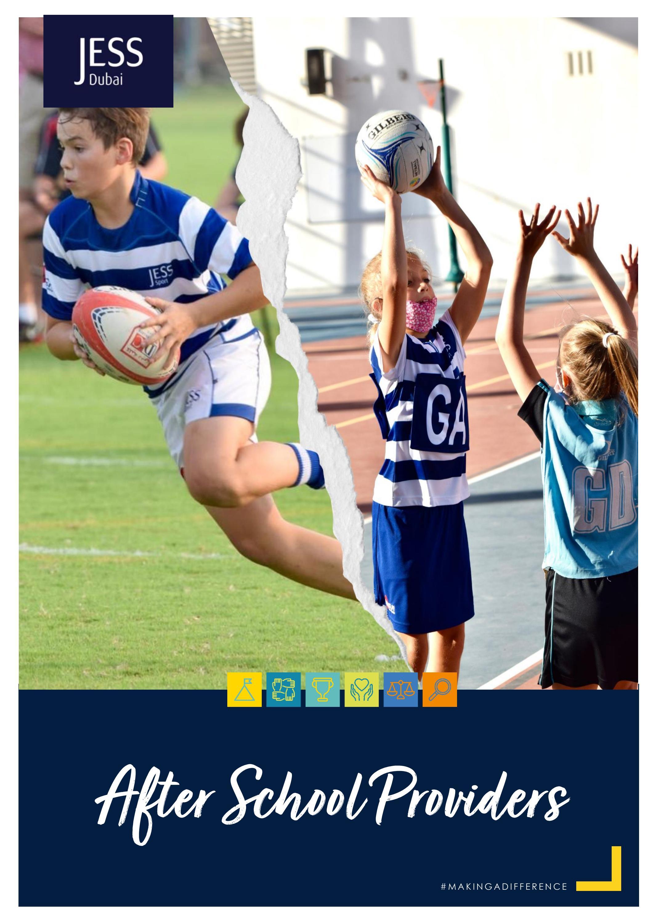 After School Providers at JESS by JESS Dubai - Issuu