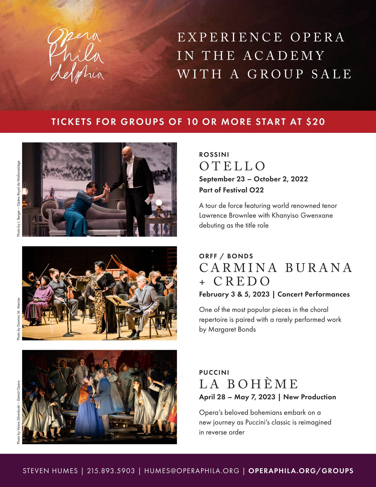 Opera Philadelphia 22-23 Group Sales Flyer by Opera Philadelphia - Issuu
