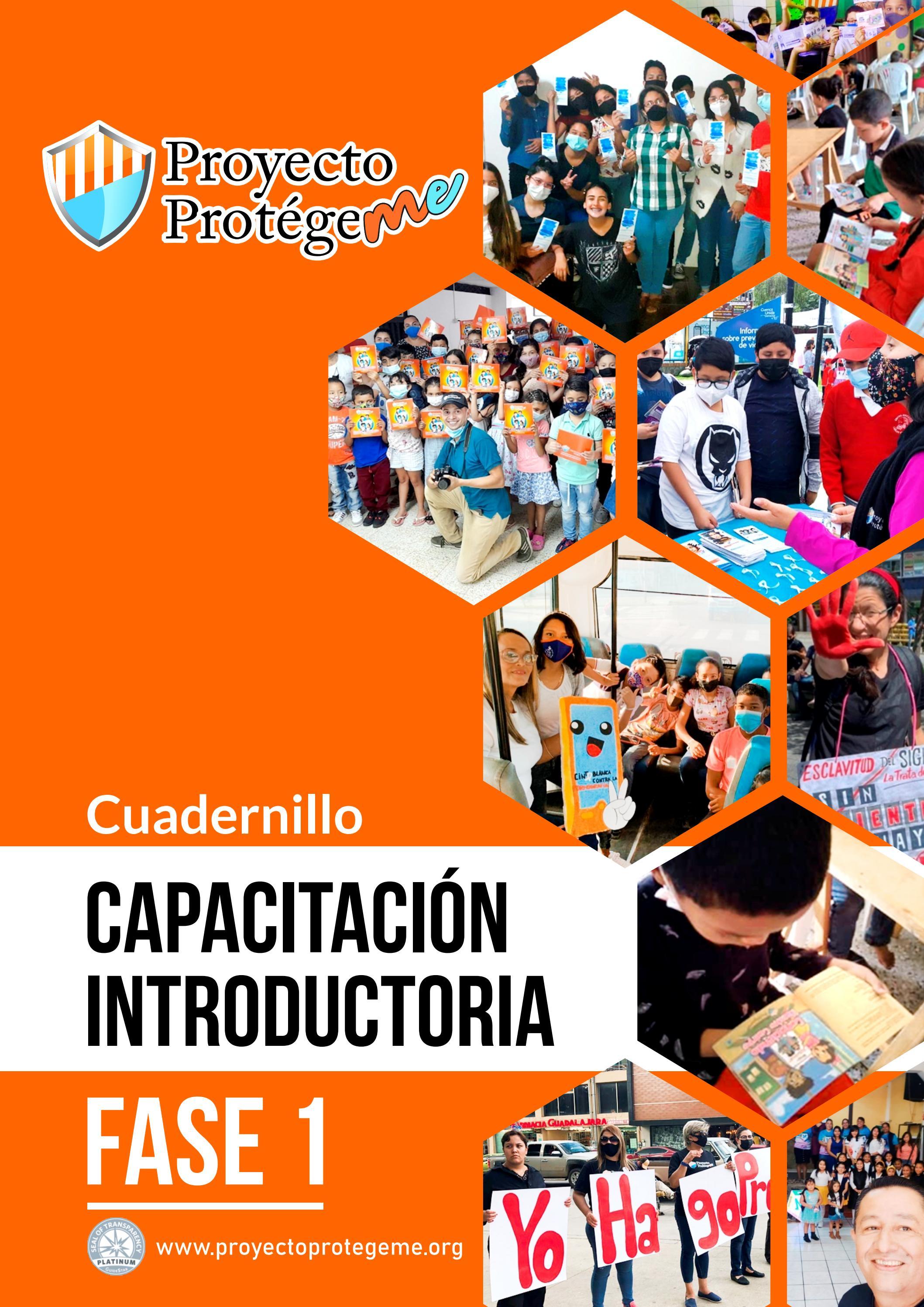 Capacitación Fase 1 Proyecto Protégeme by Protect Me Project - Issuu
