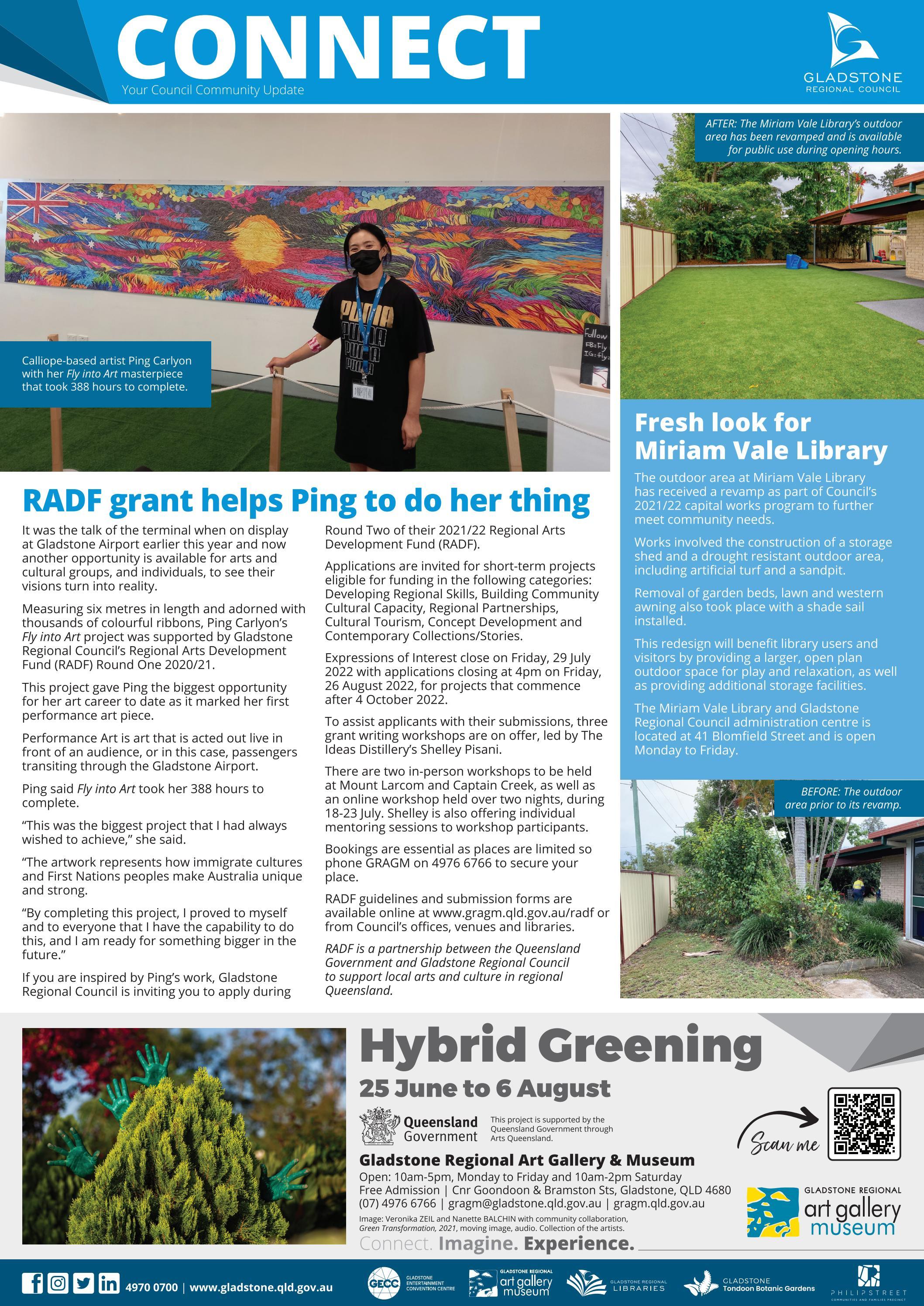 CONNECT - Issue 14 July 2022 by Gladstone Regional Council - Issuu