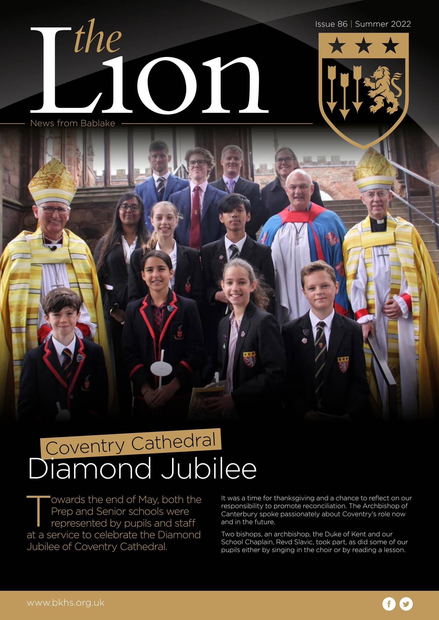 The Lion - Issue 86 by Bablake - Issuu